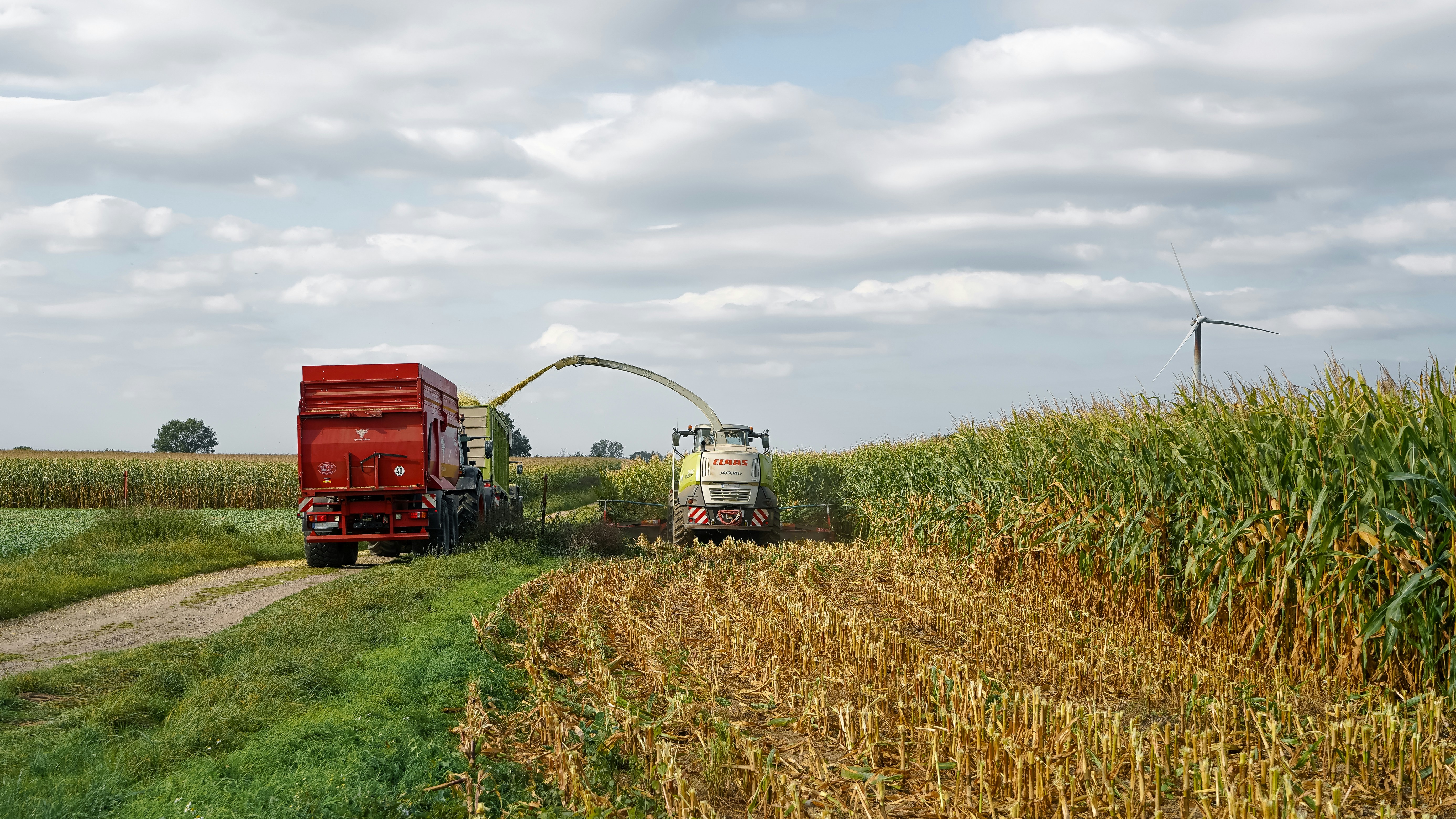 Harvesting Harmony: The Dance of Machine and Nature