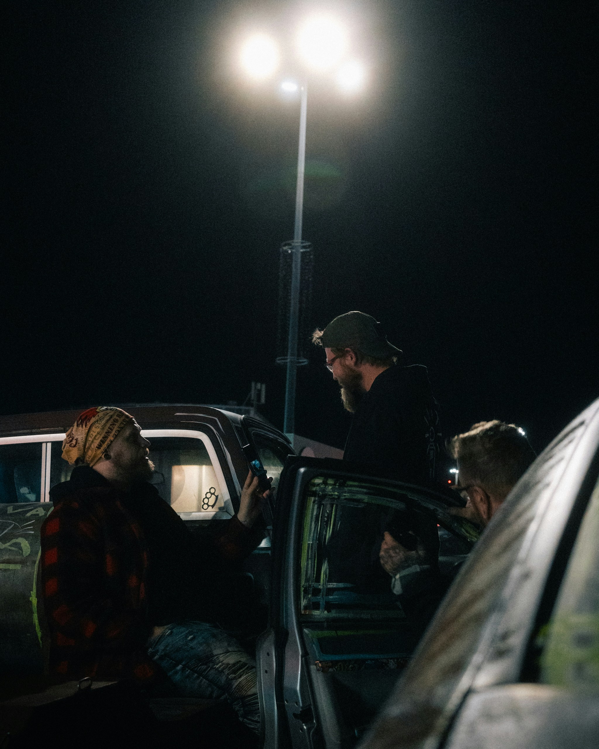 Nocturnal Conversations in the Urban Shadows