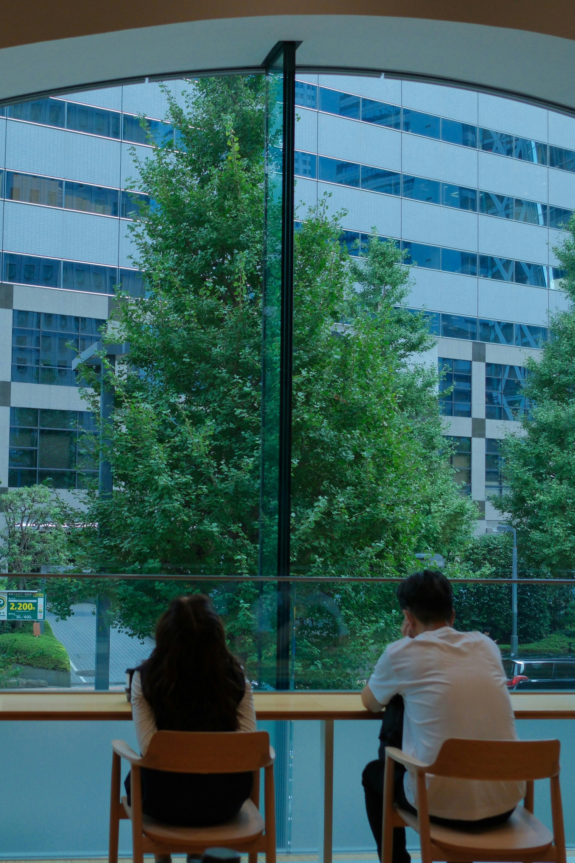 Urban Serenity: A Moment of Reflection