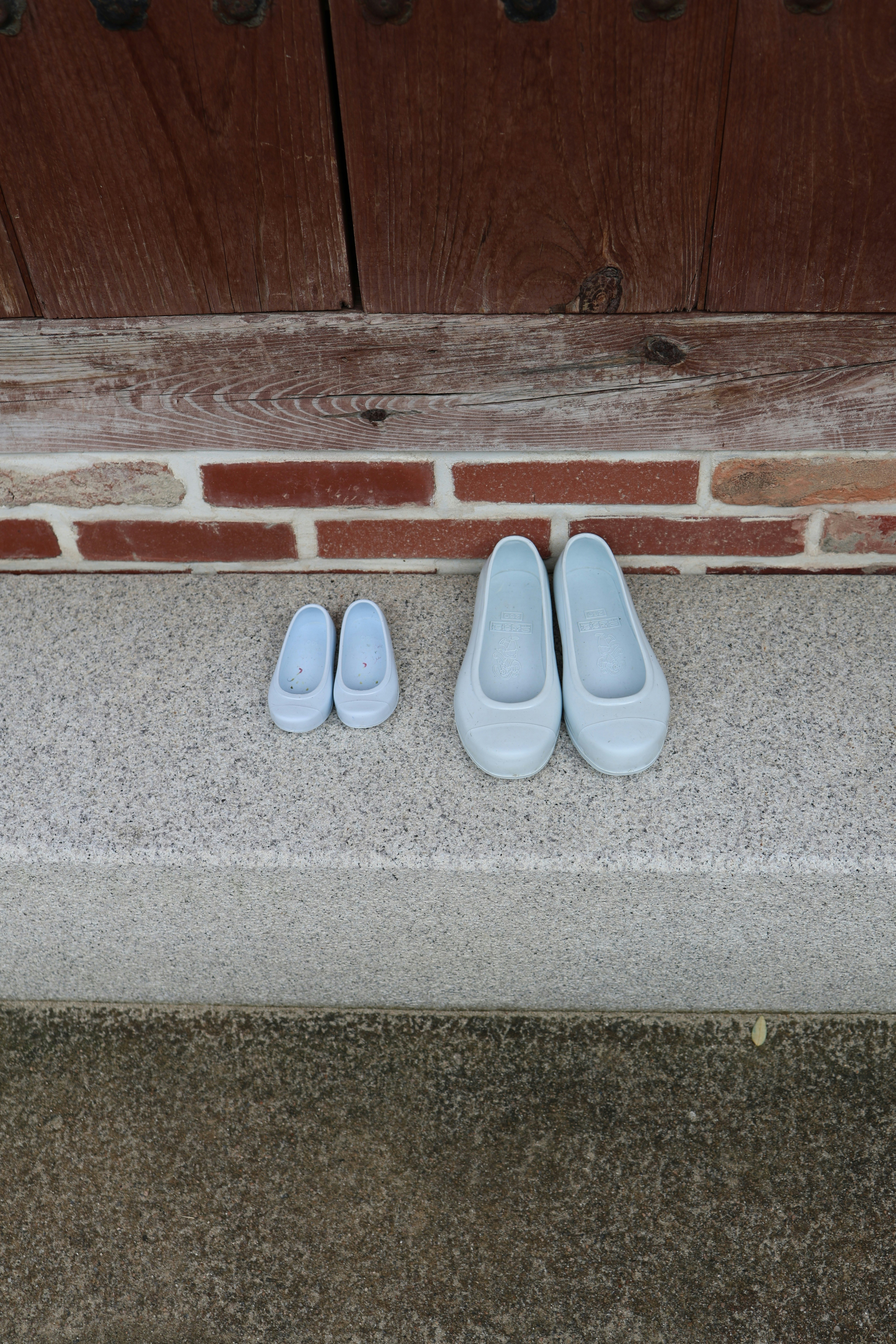 A Playful Pairing of Footwear