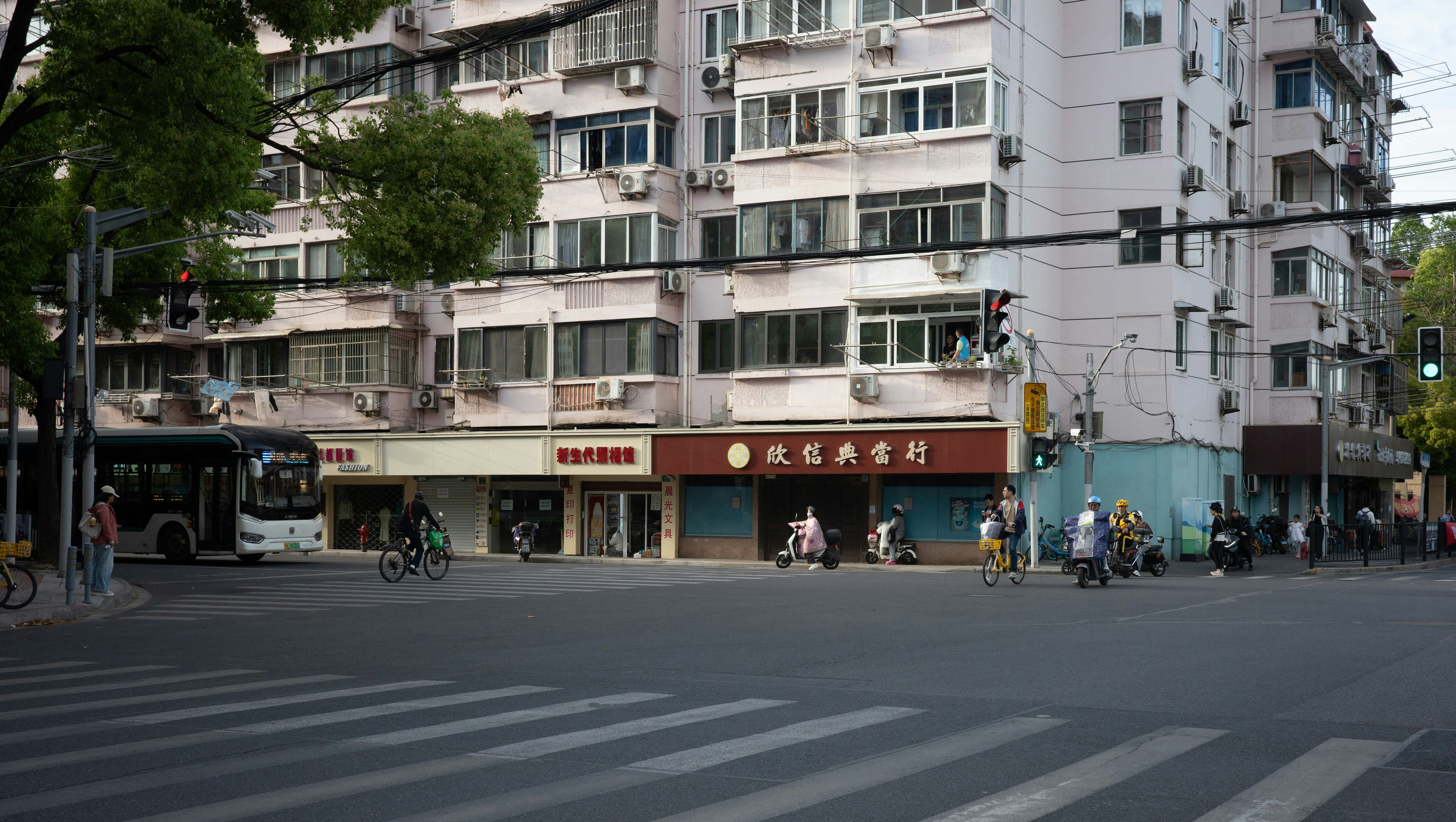 Urban Crossroads: A Glimpse into City Life