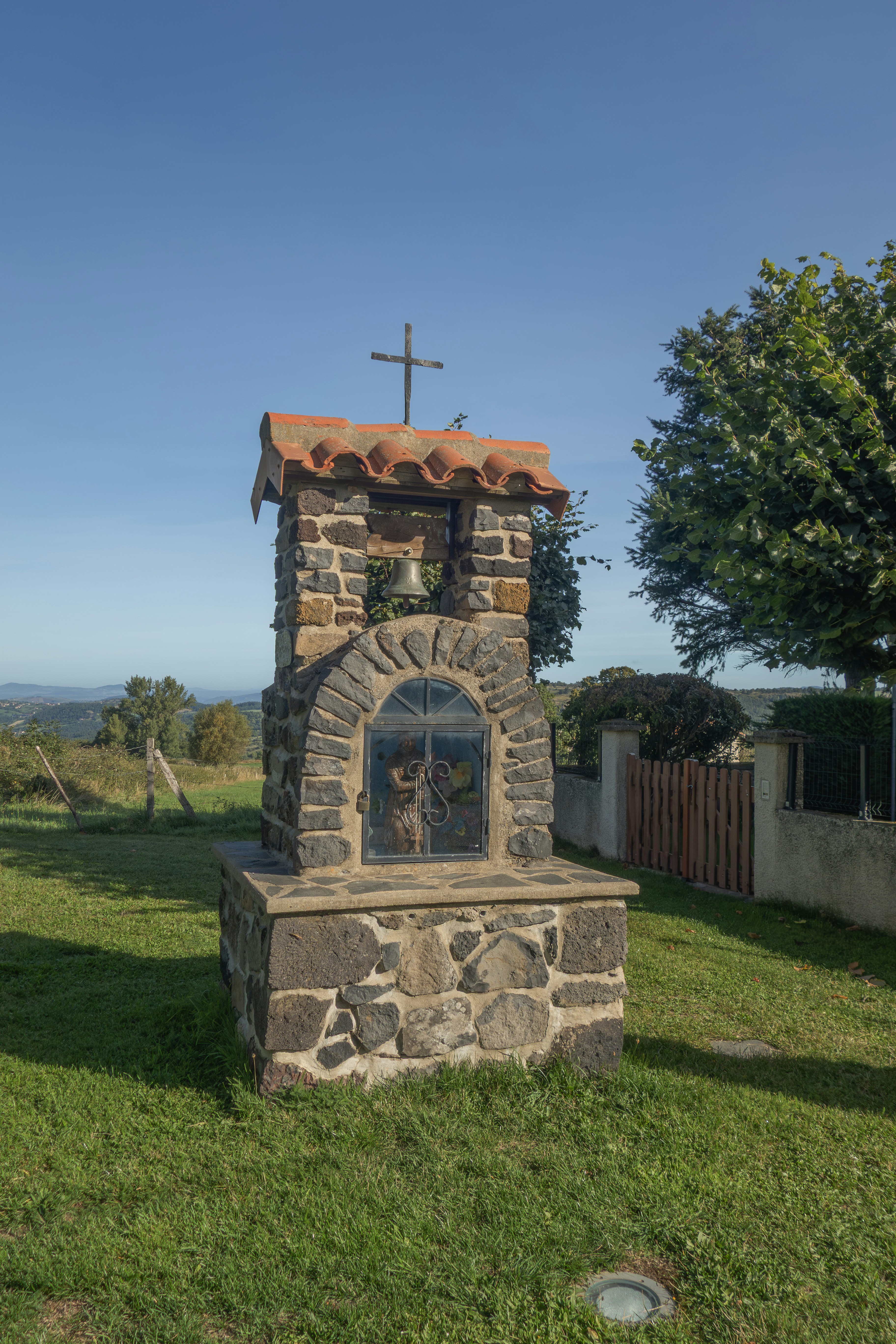 Heritage Bell Tower Amidst Nature's Embrace