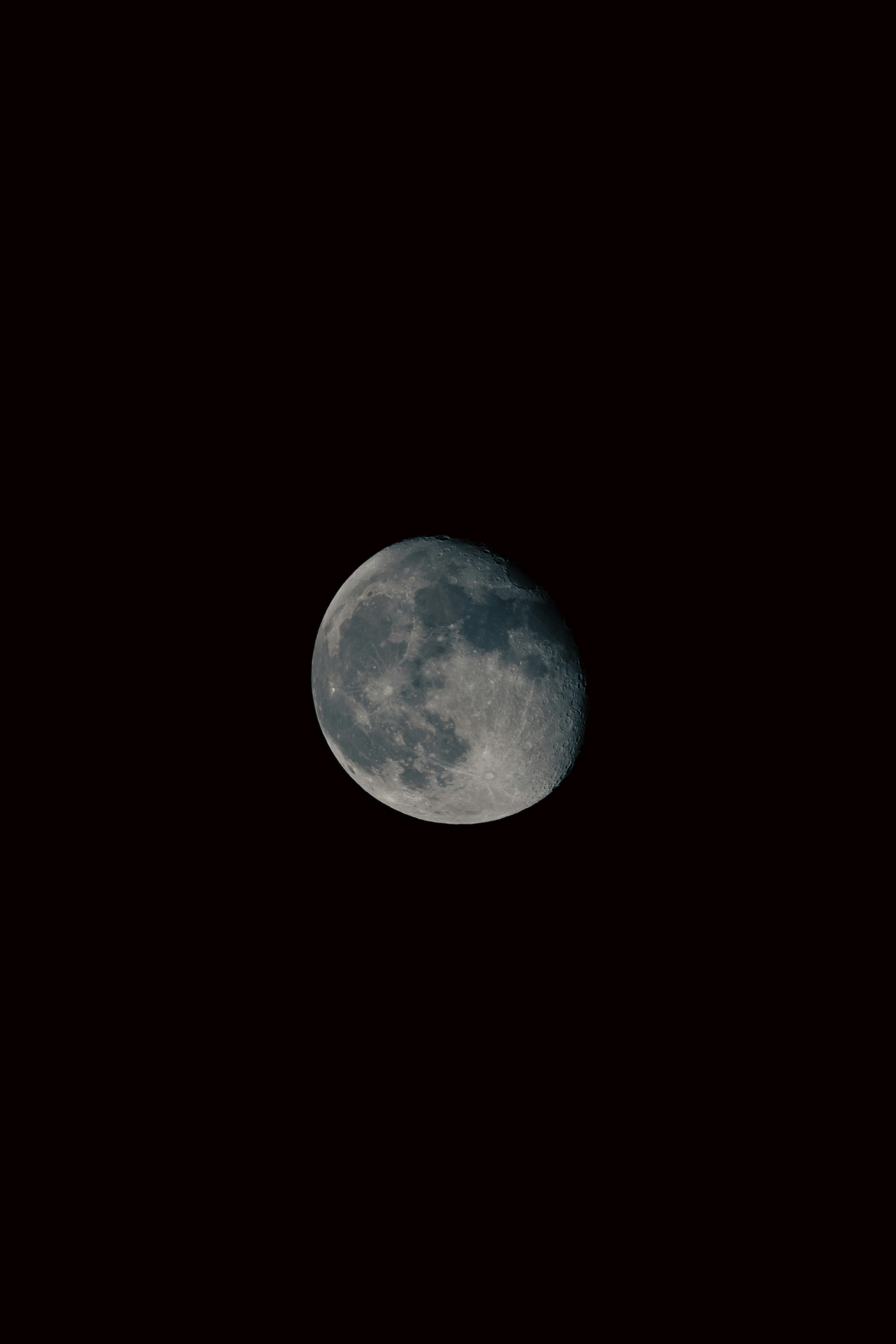 Lunar Embrace: A Glimpse into the Moon's Craters