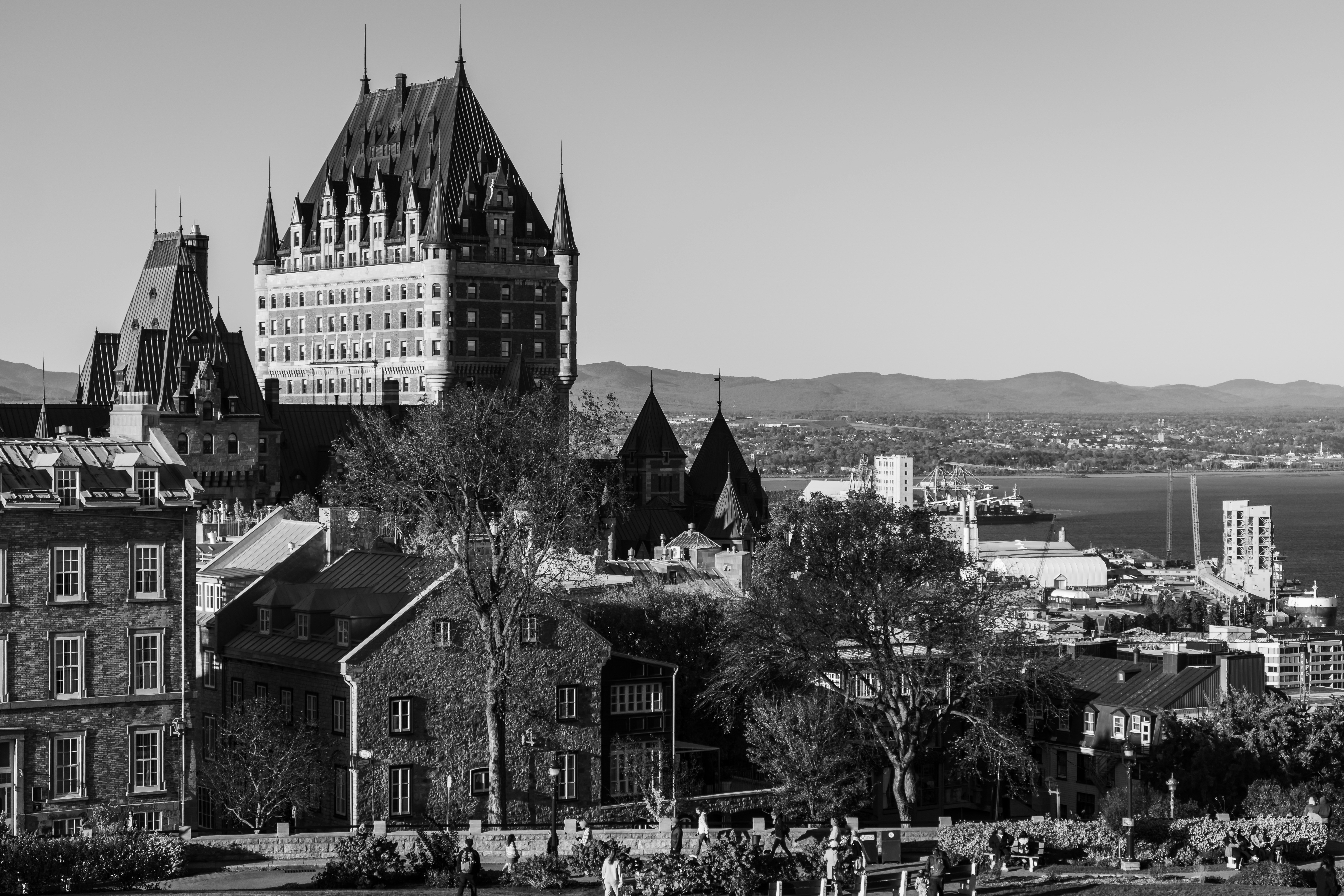 Fairmont le château frontenac in quebec city