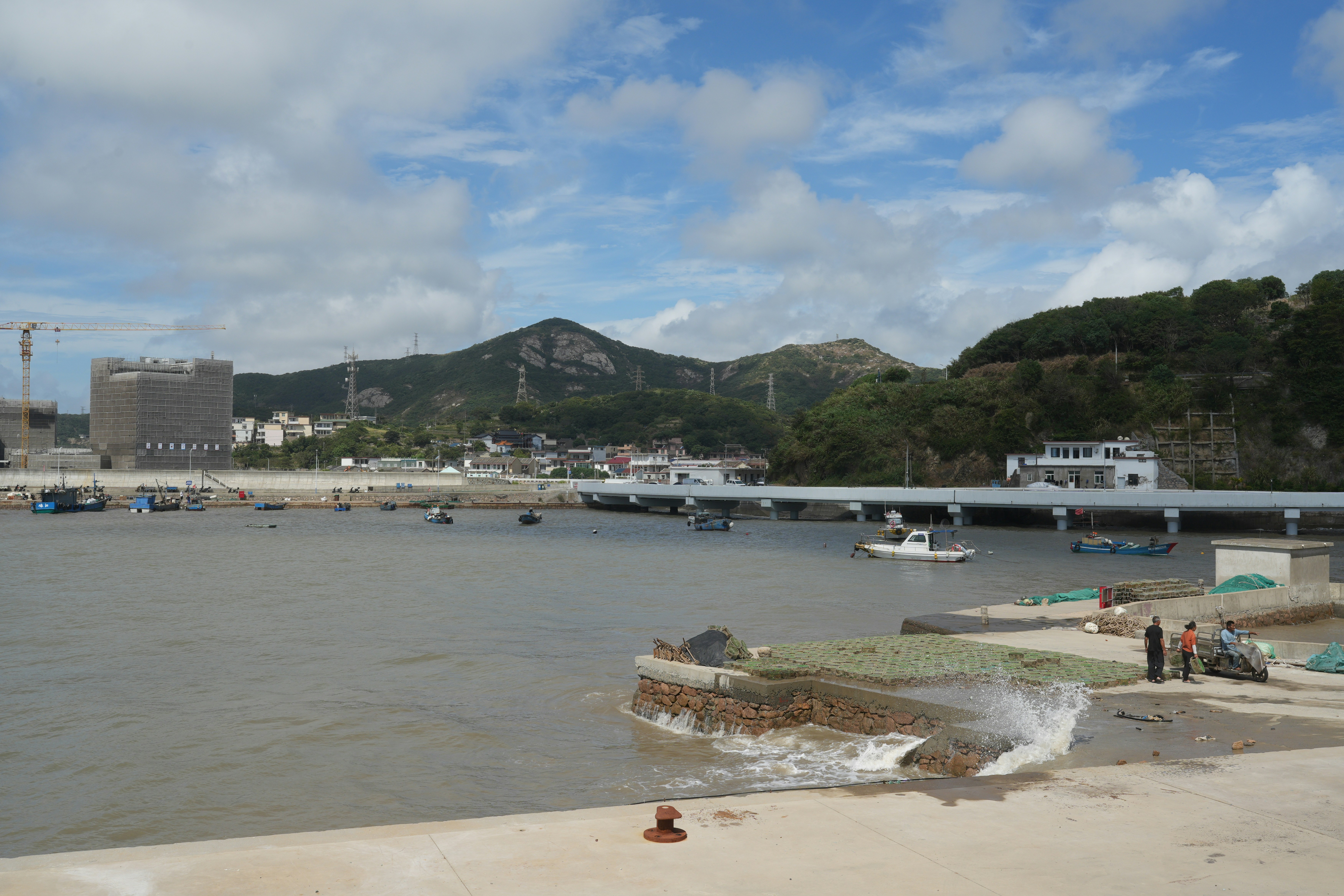 Harbor's Embrace: A Glimpse into Coastal Life