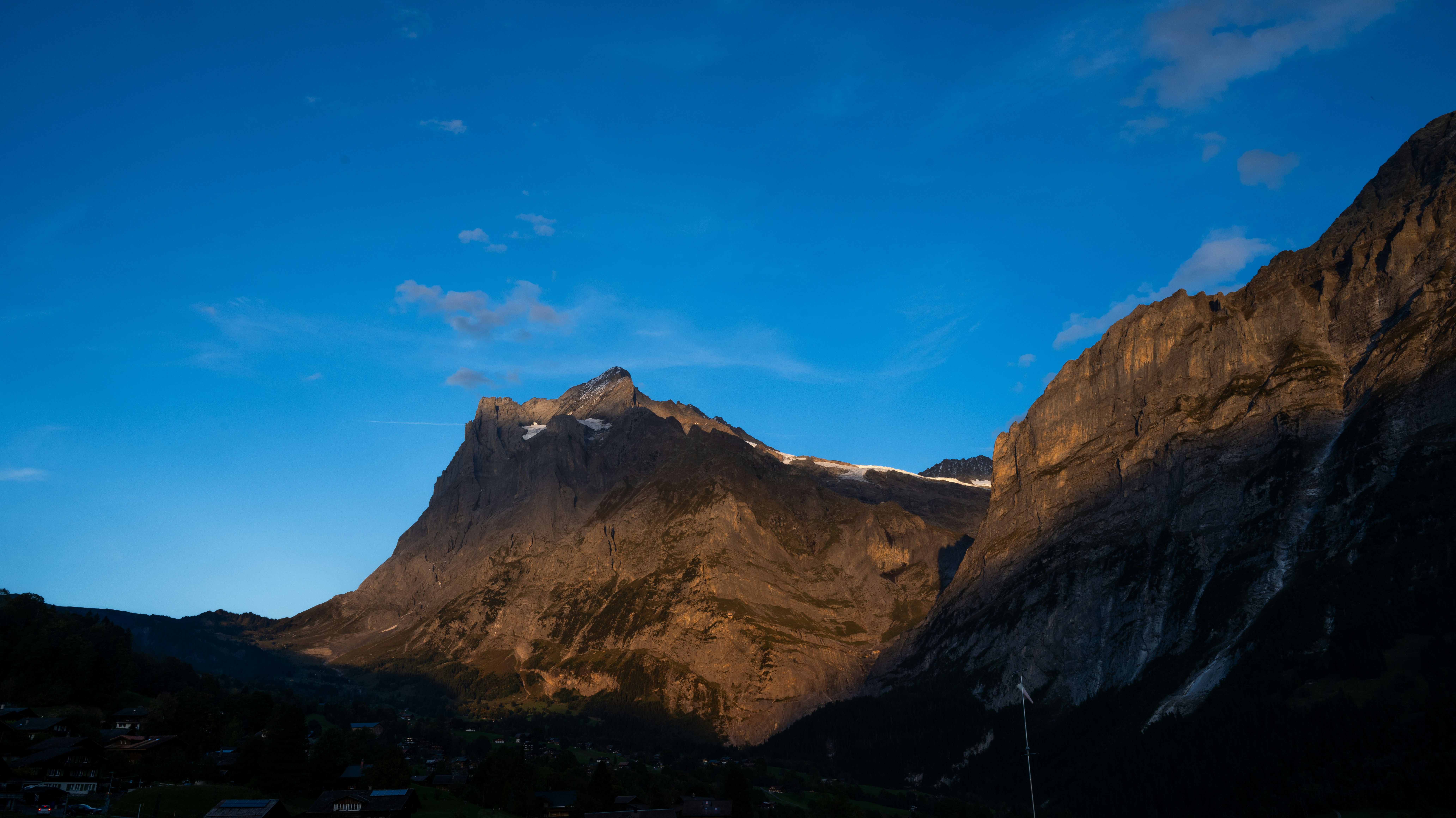 Twilight's Embrace on Alpine Peaks