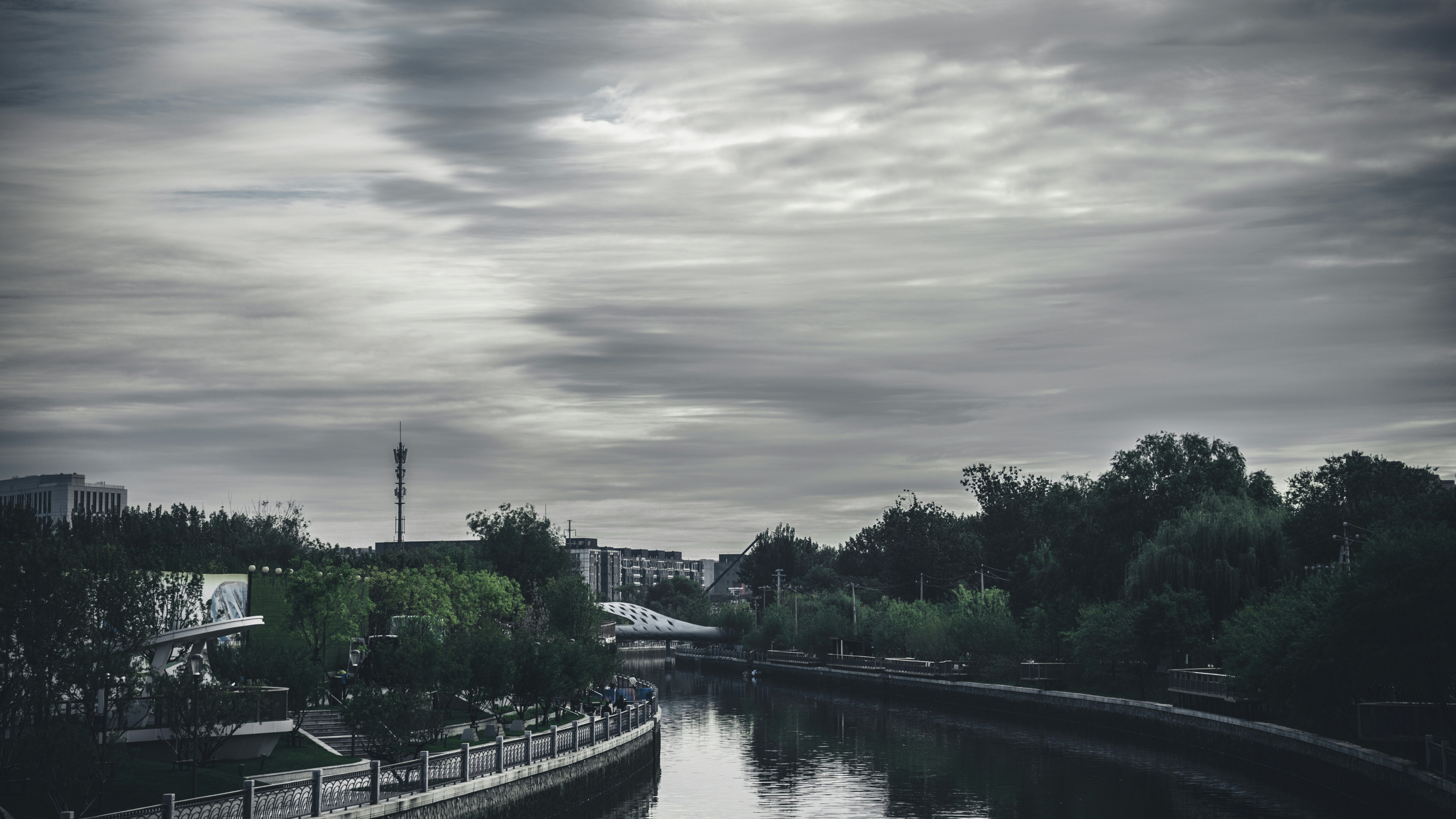 Reflections of Urban Serenity
