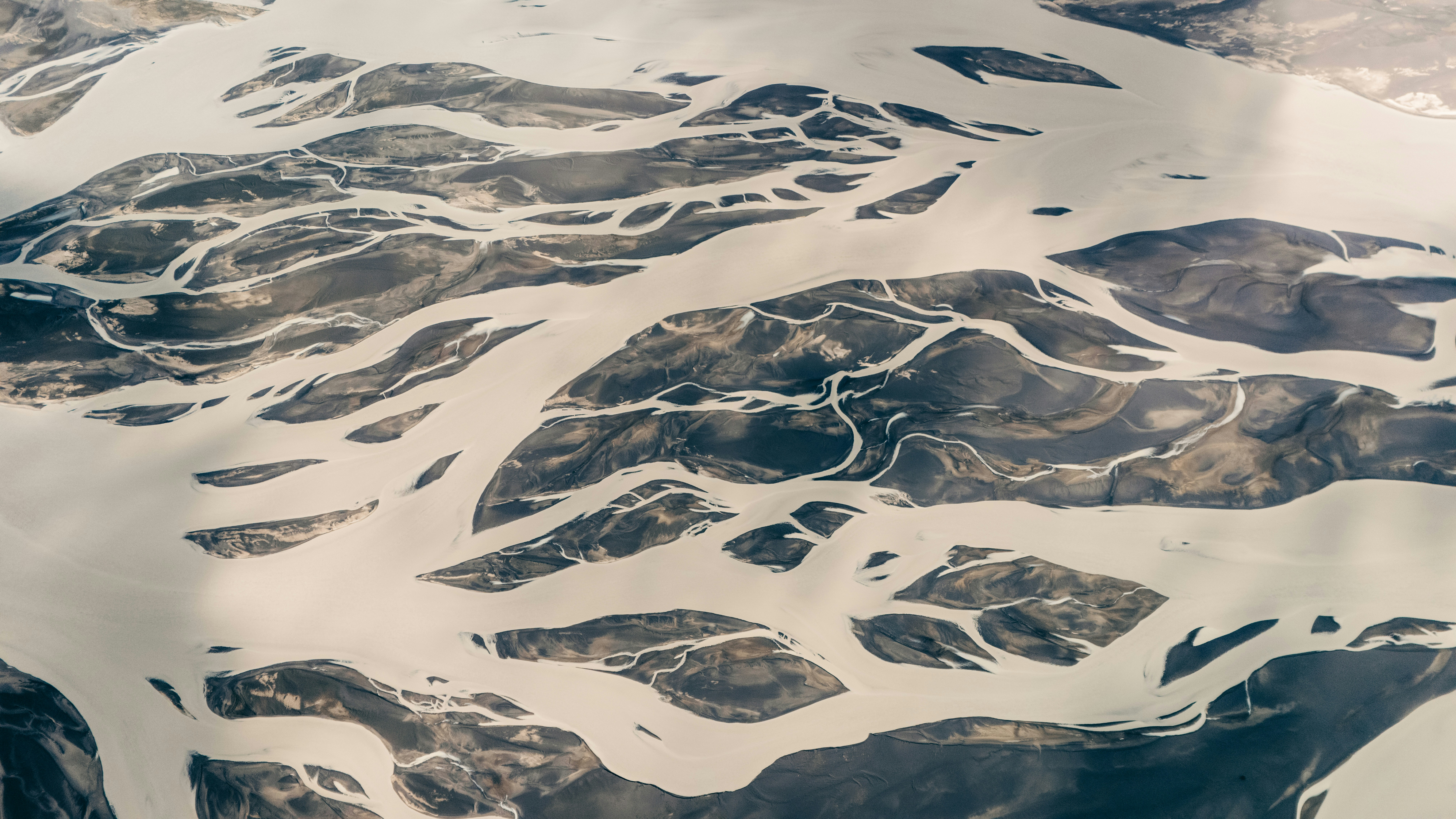 The Serpentine Dance of Rivers and Ice