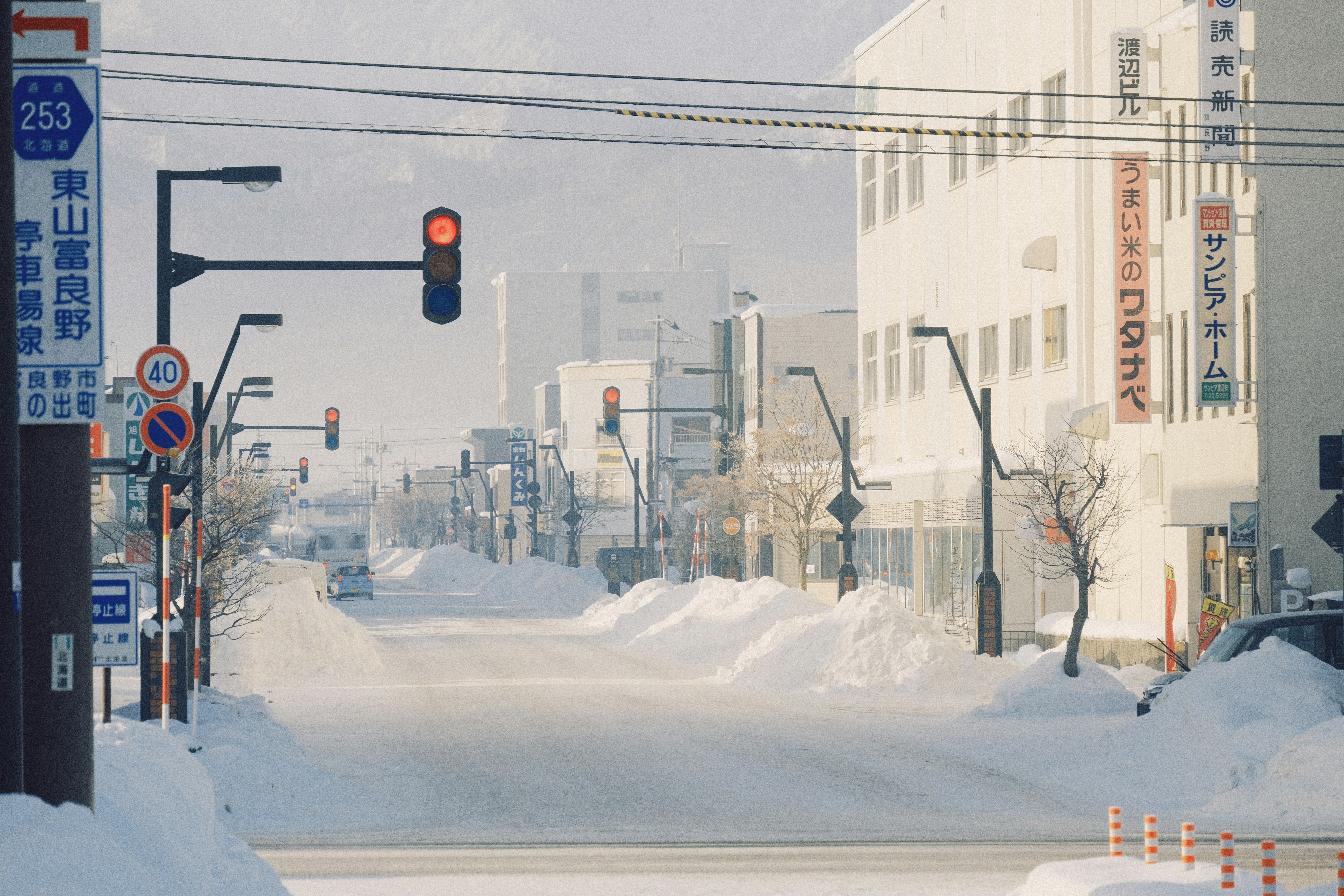 Silent Streets of Winter's Embrace