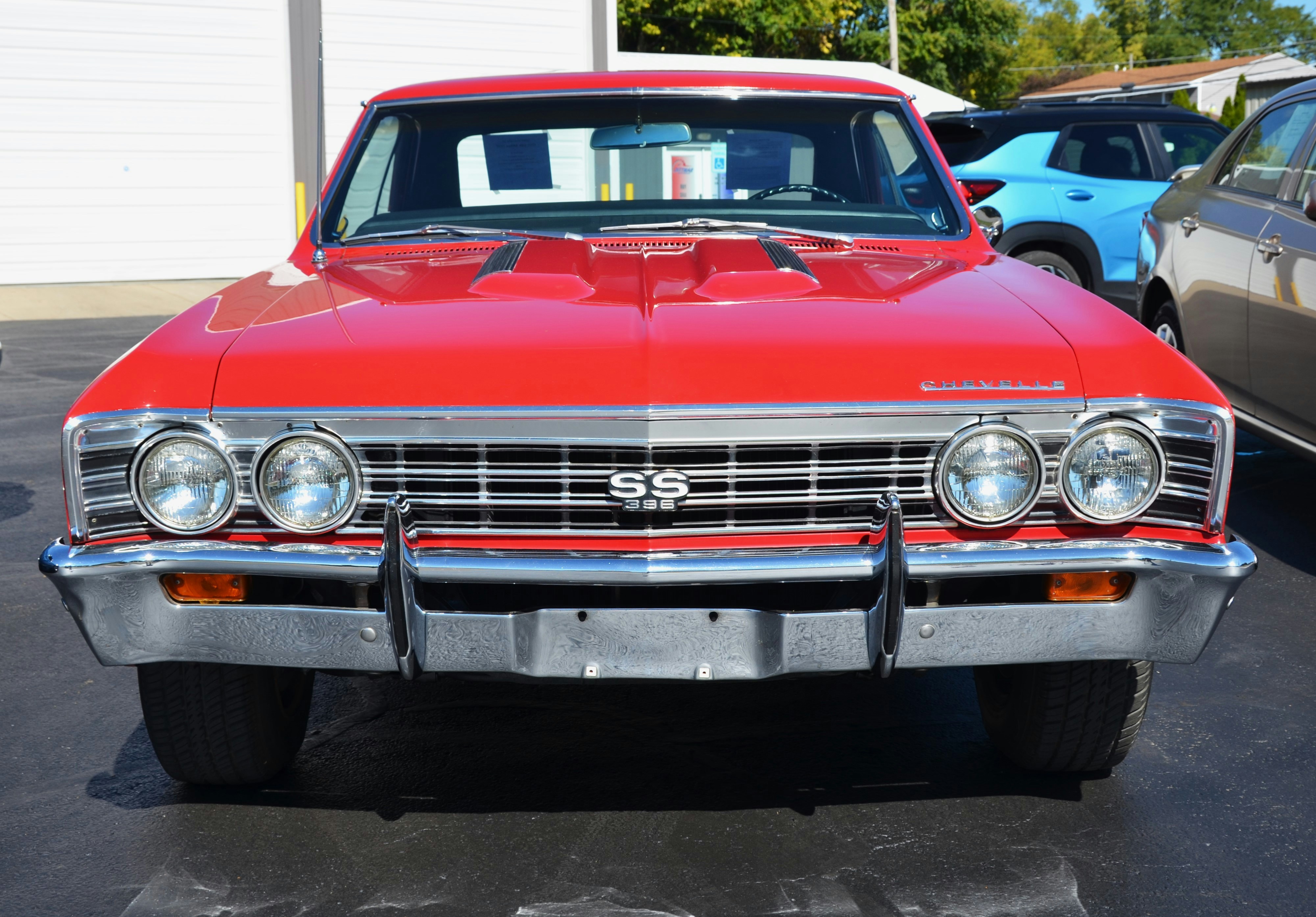 Classic Red Muscle Car: A Timeless Icon