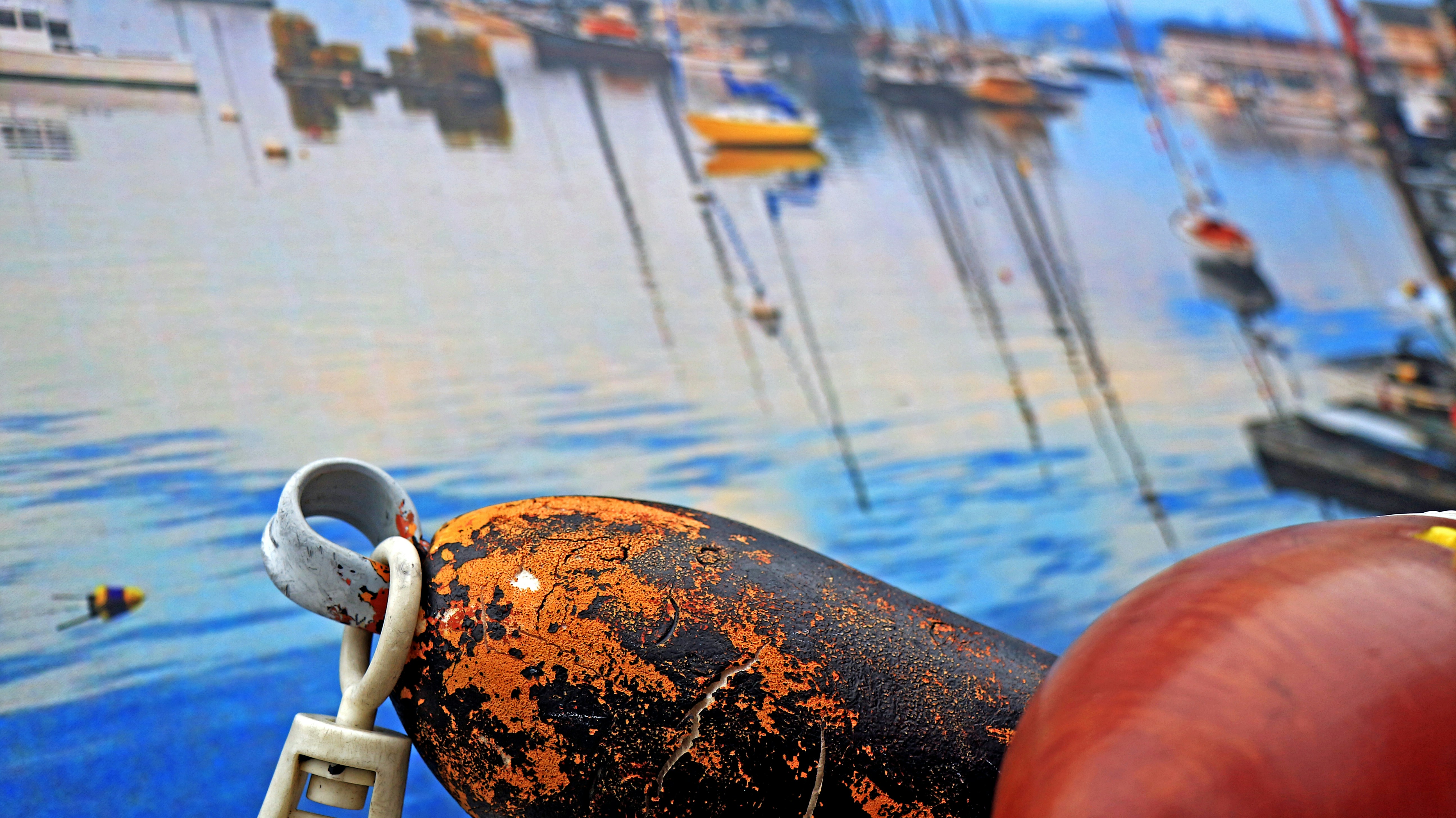 Harbor Hues: A Still Life of Nautical Elements