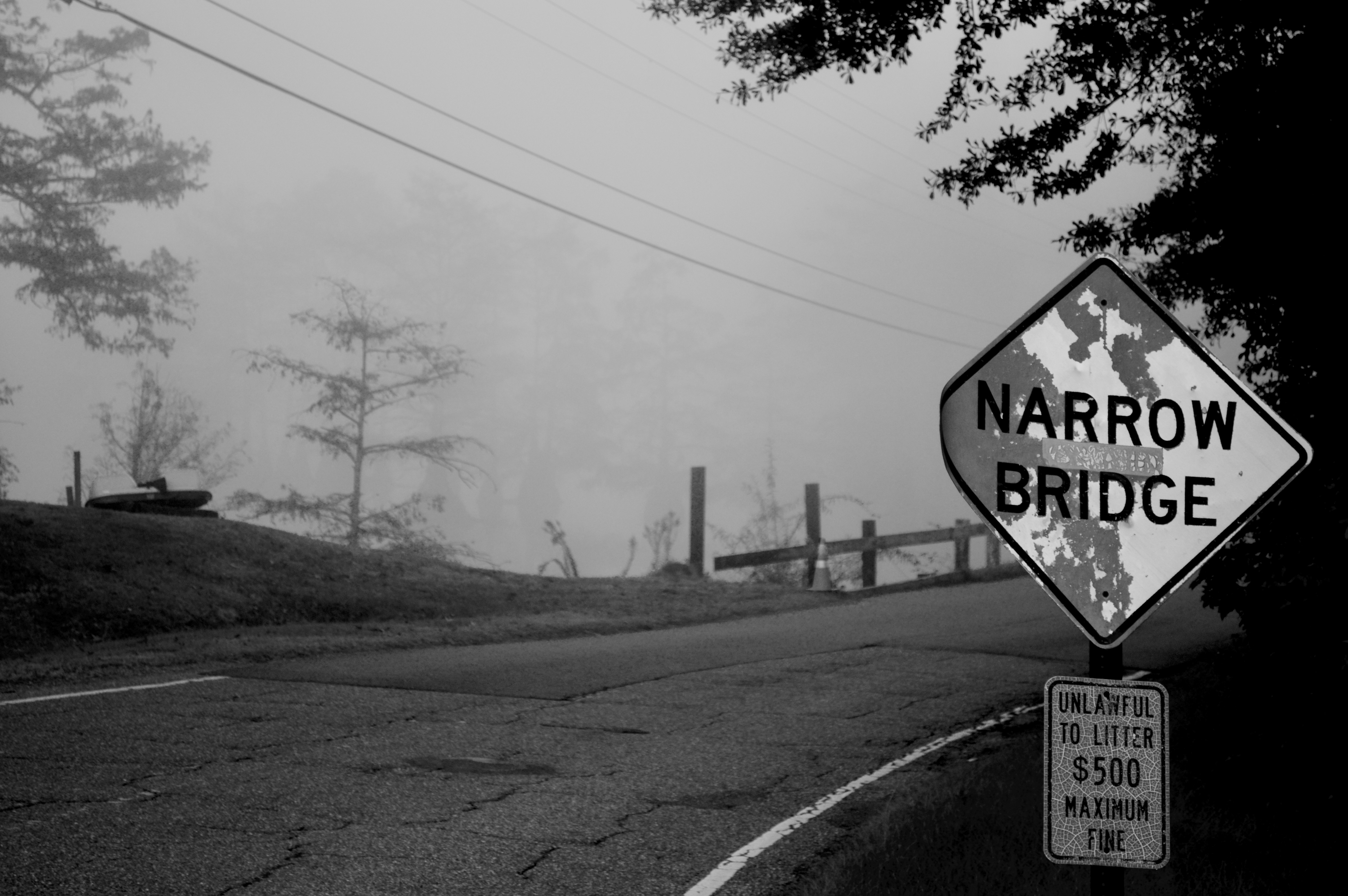 Veil of Mist Over the Narrow Bridge