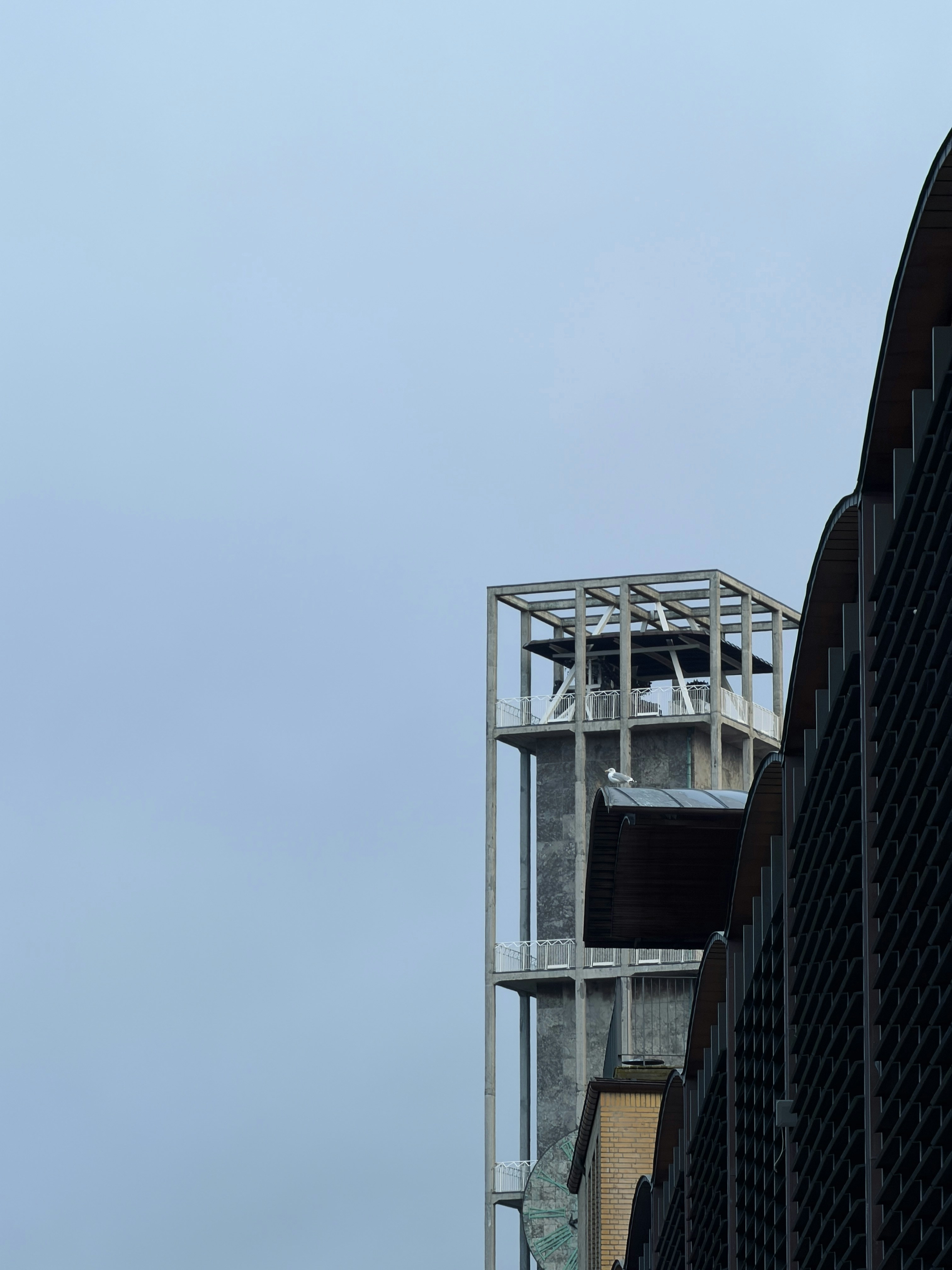 Architectural Echoes: A Study in Modernity and Structure