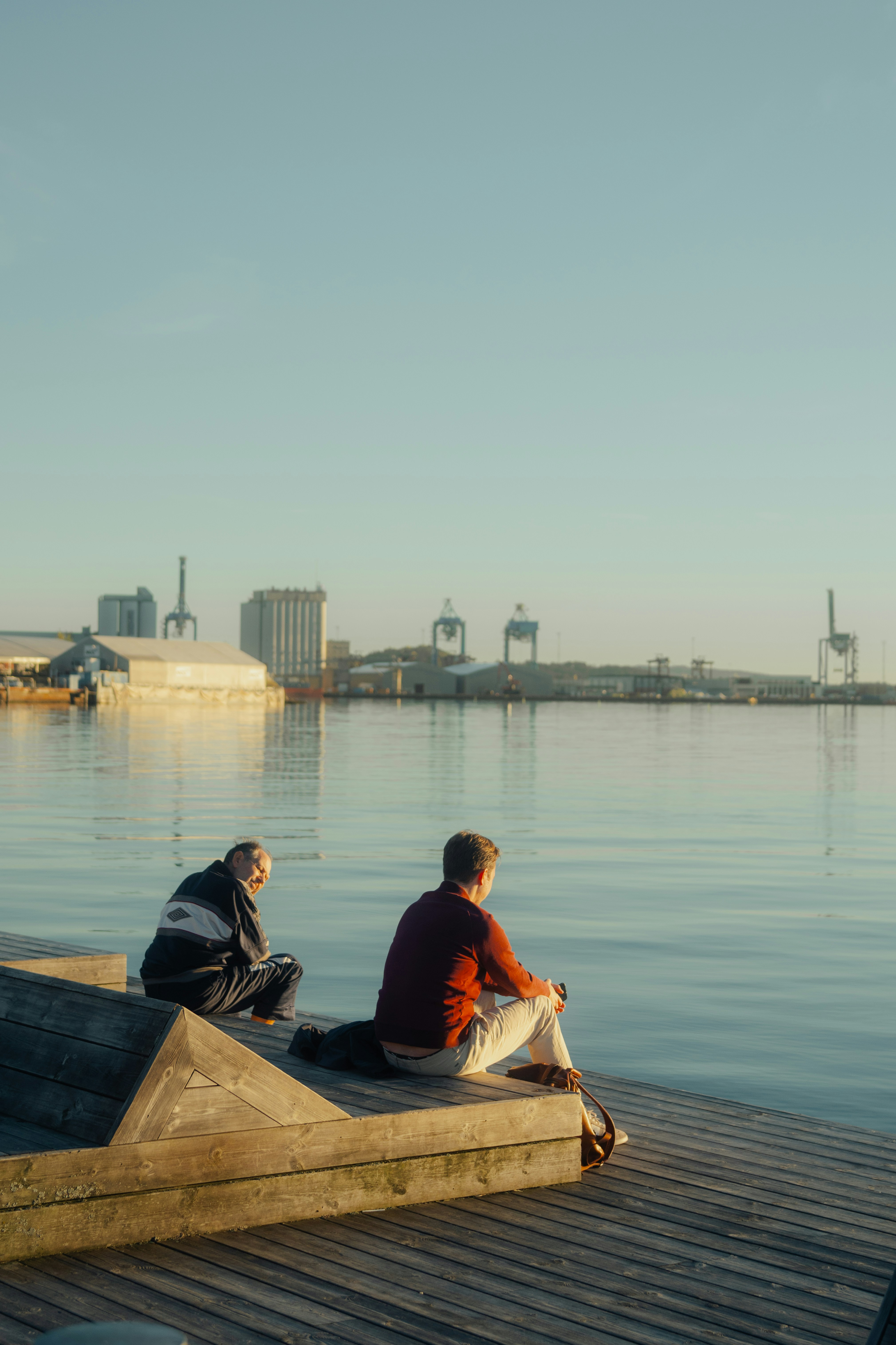 Reflections of Serenity at the Harbor