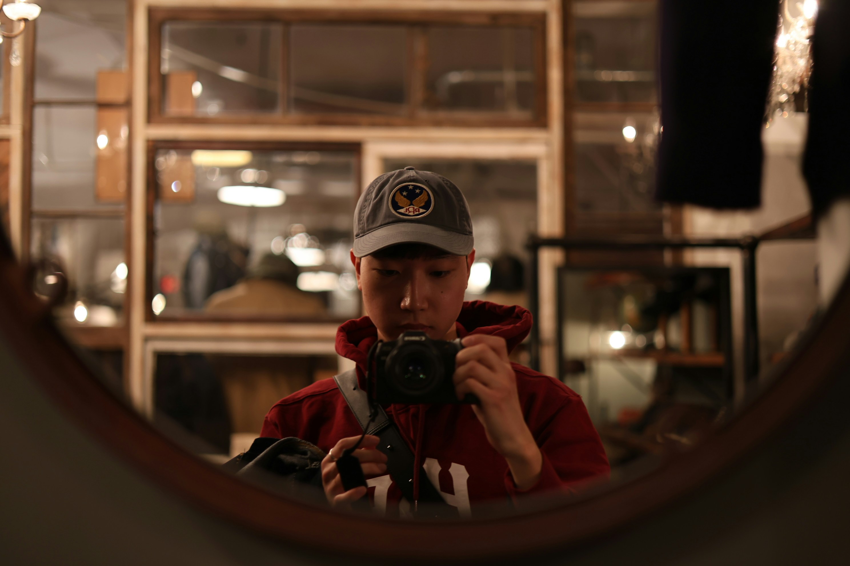 Reflections in a Vintage Lens