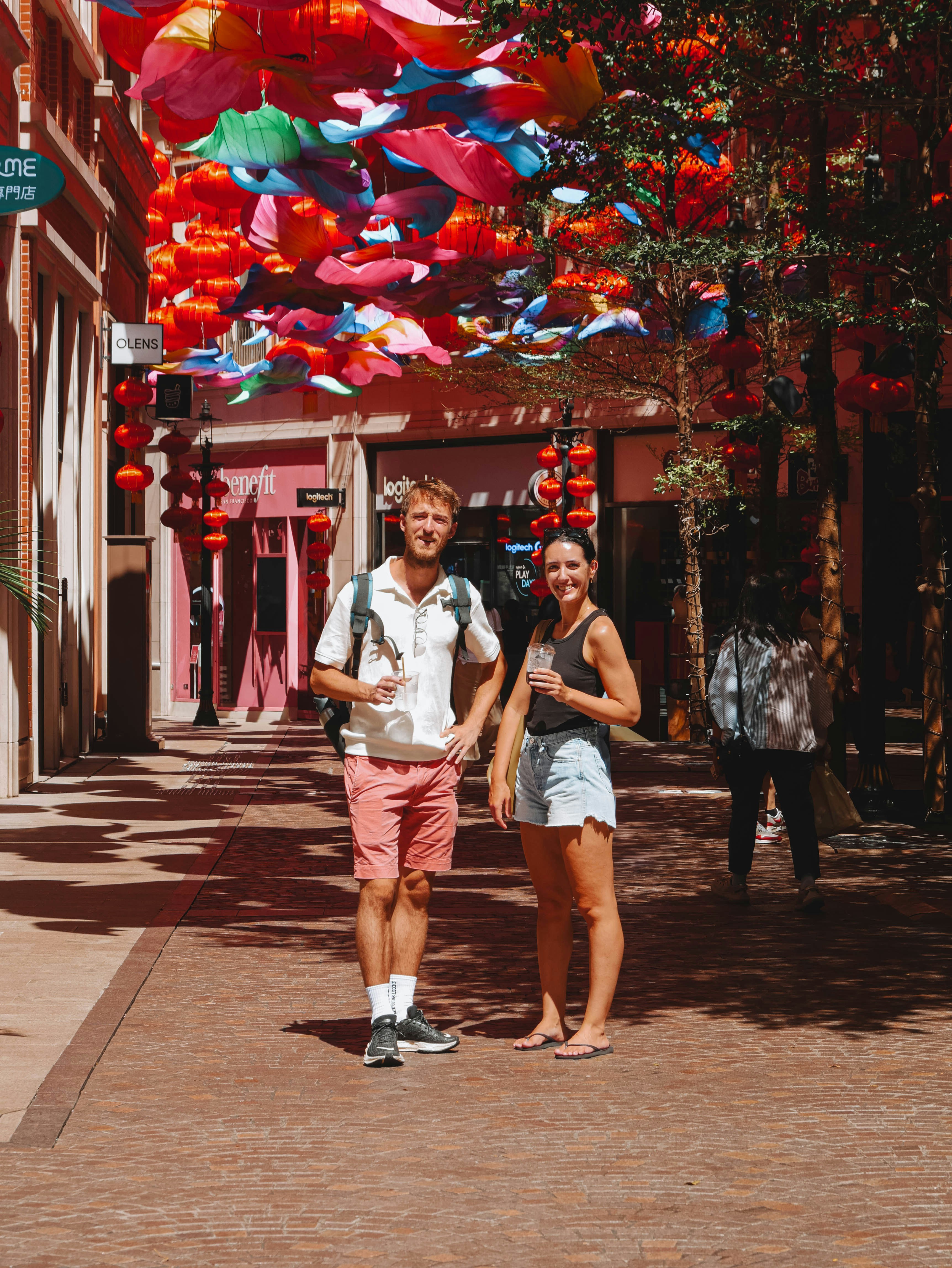 Vibrant Alleyway of Culture and Color