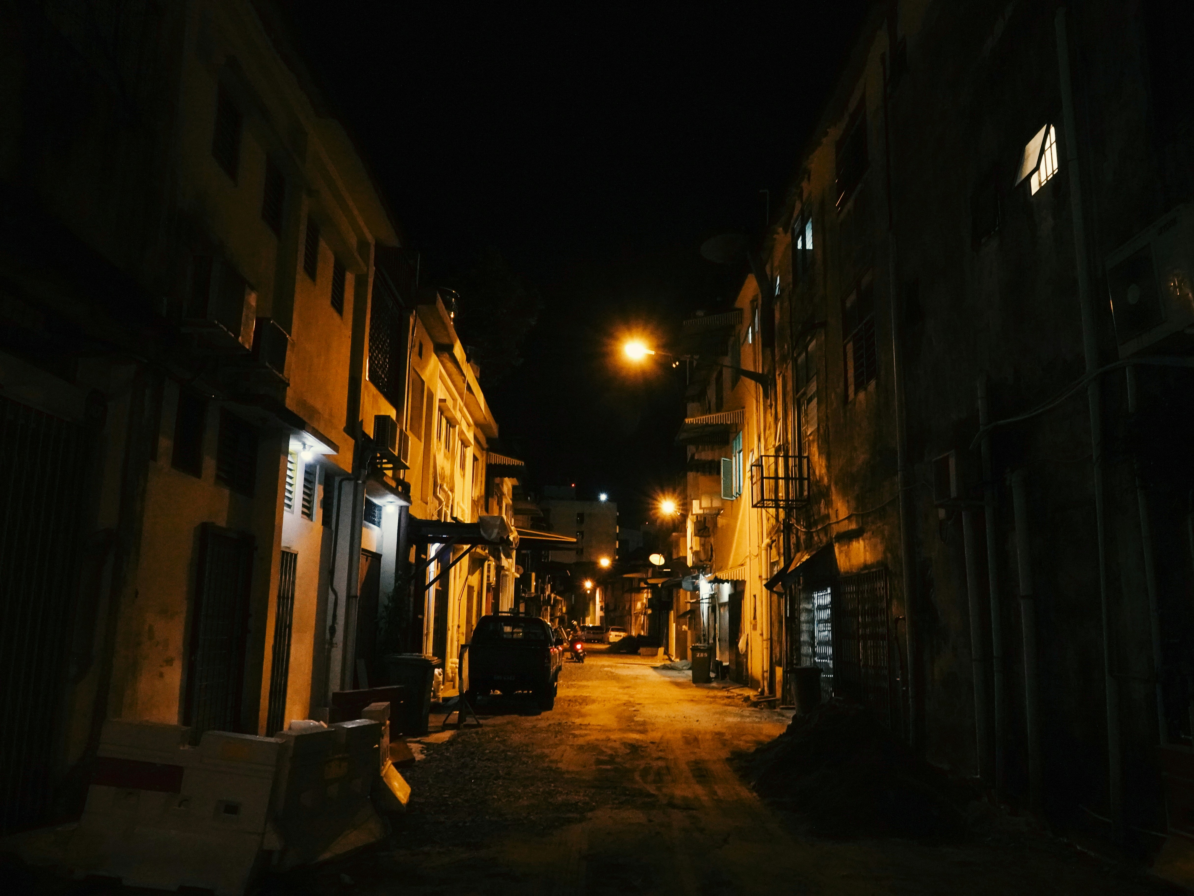 Nocturnal Echoes of Urban Solitude