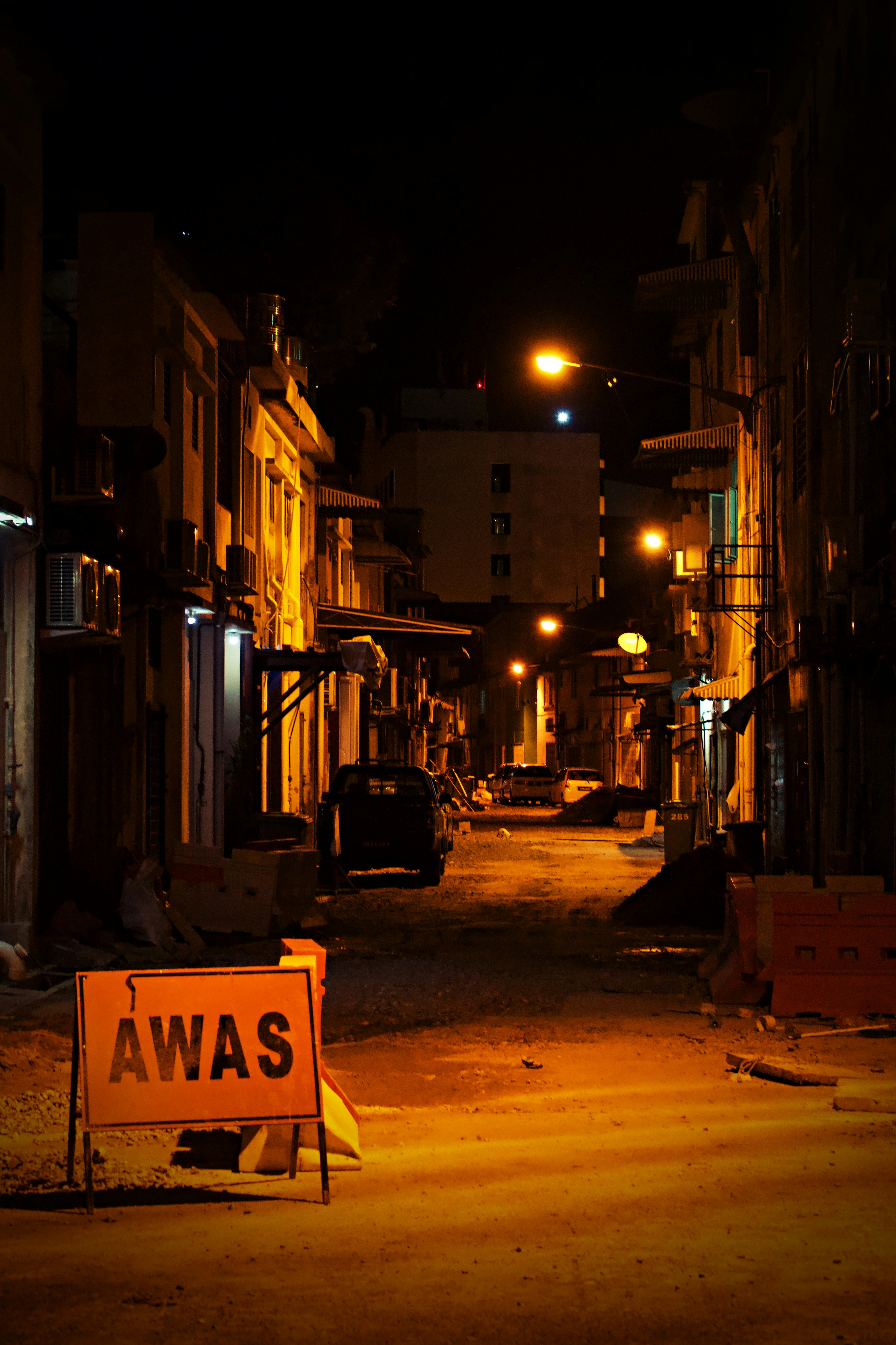 Whispers of the Night: A Quiet Urban Passage