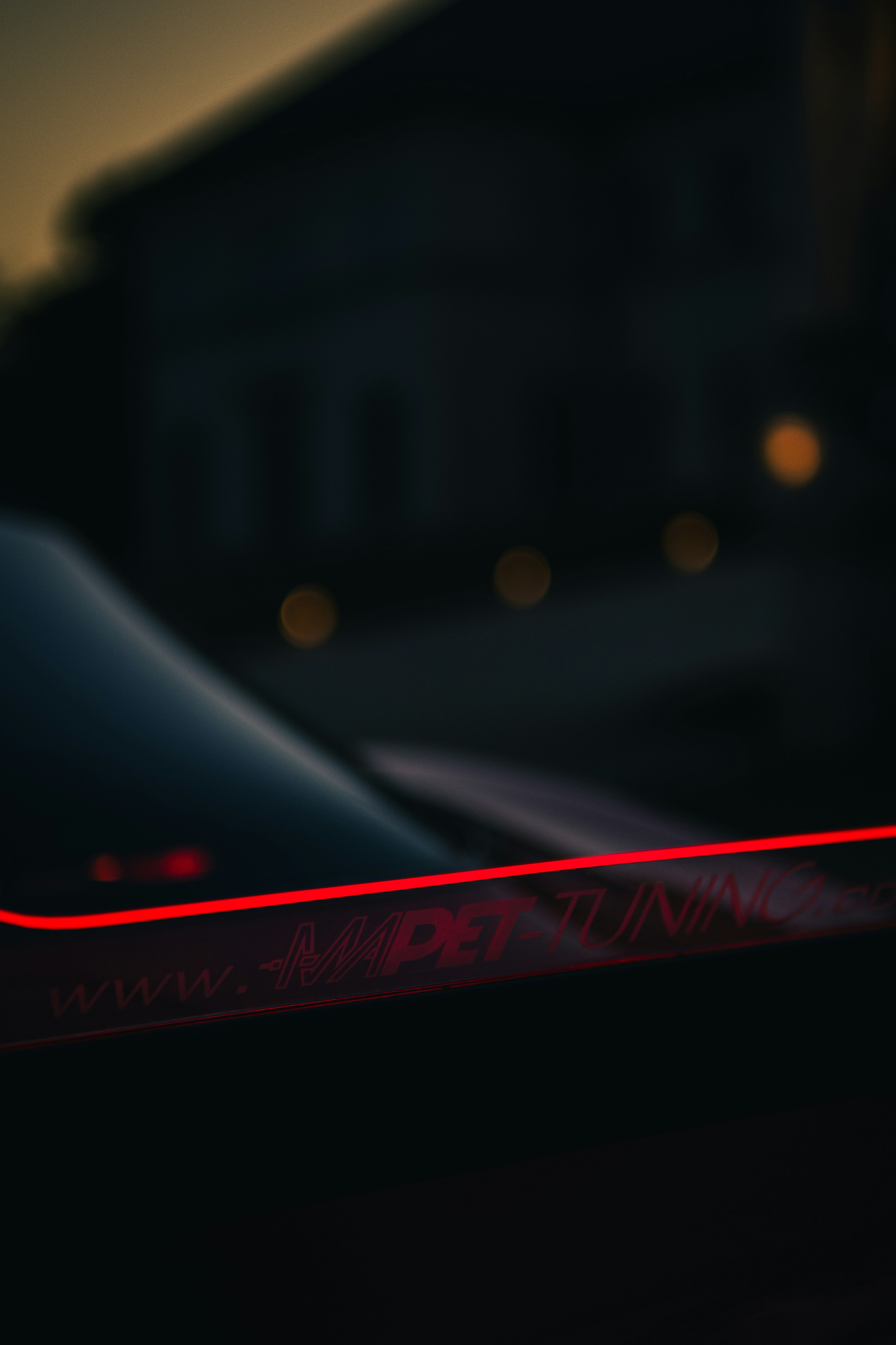 Neon Ridge on a Midnight Tuner
