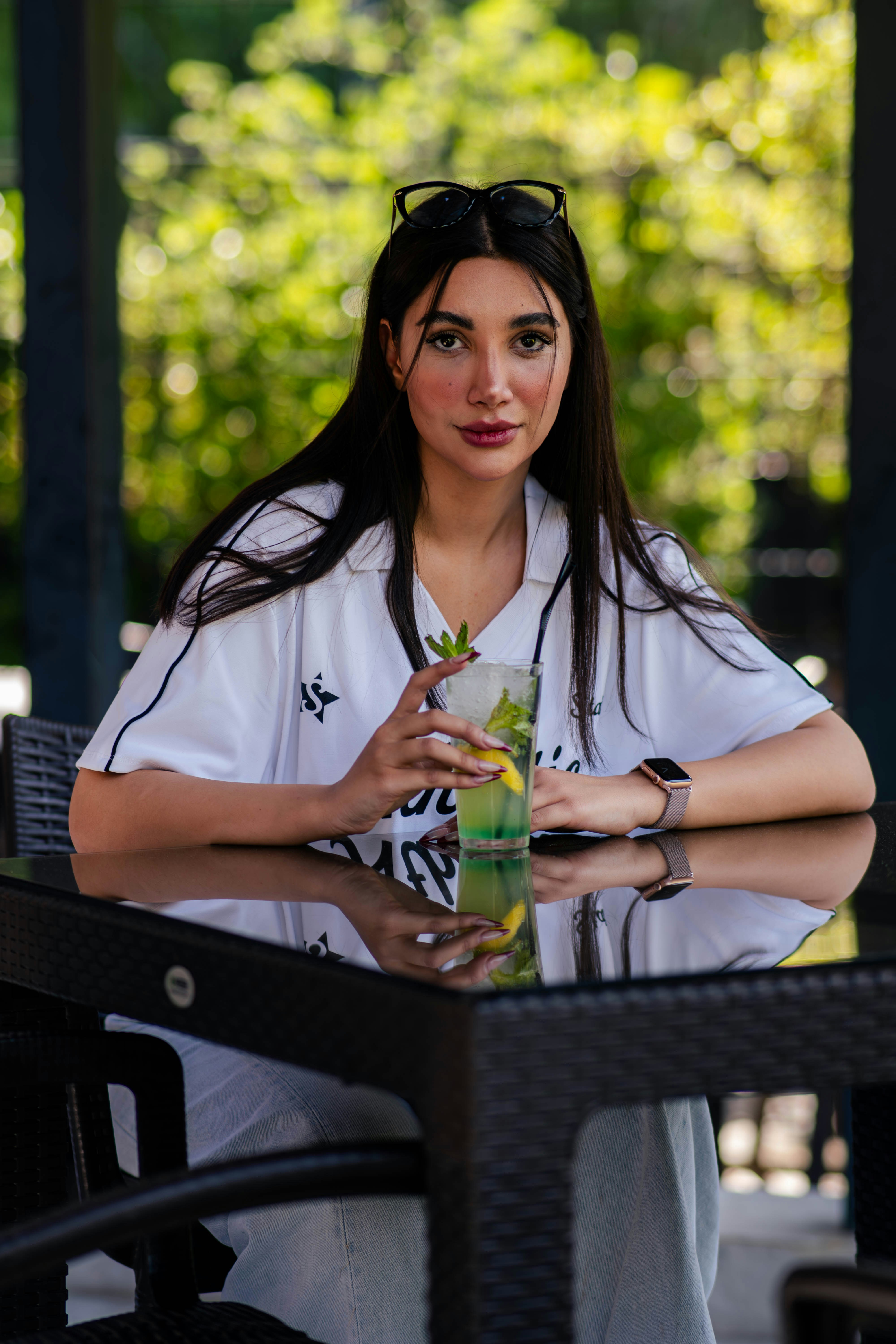 Chill Vibes: Refreshment in the Sun
