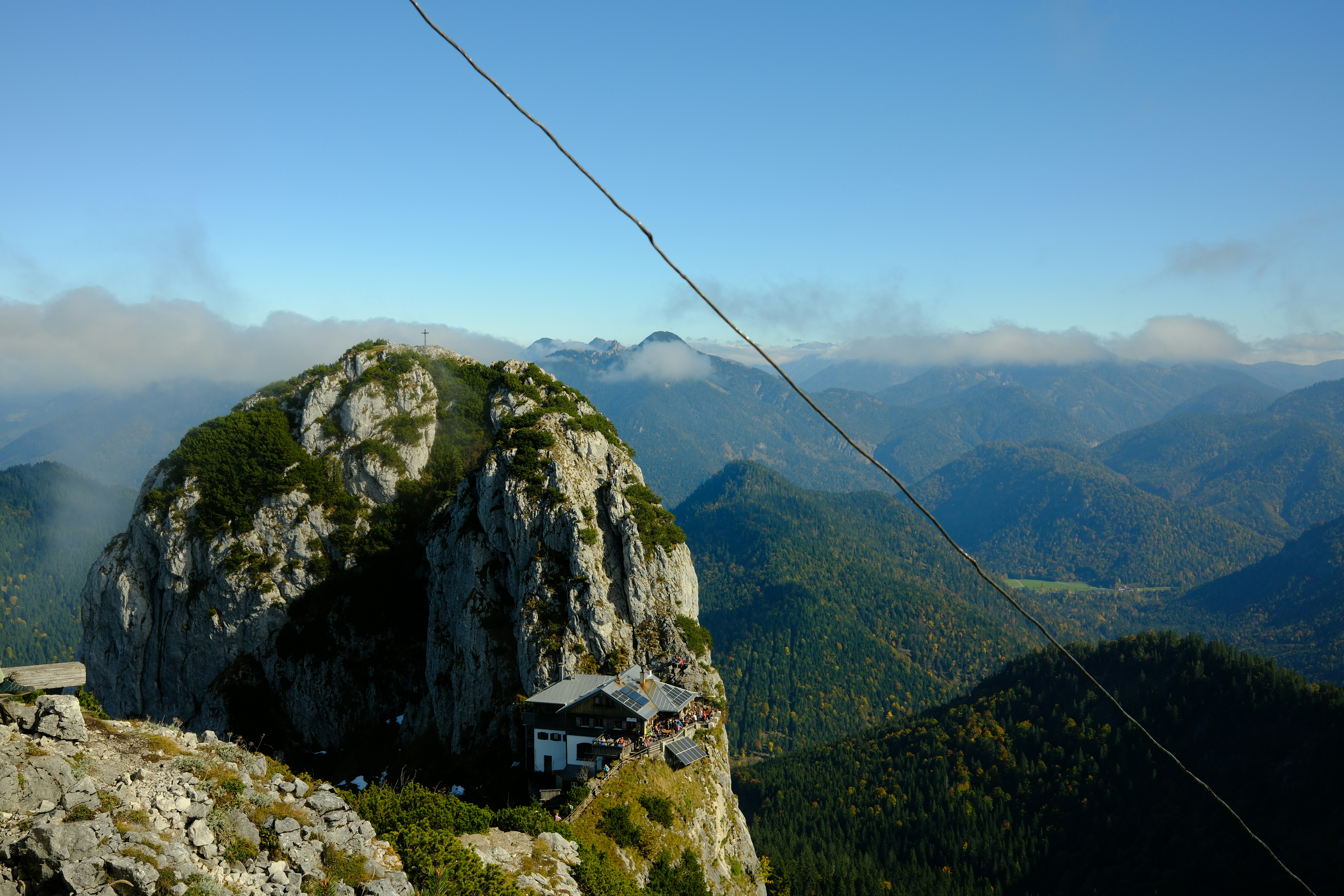 A Solitary Refuge Amidst Majestic Peaks
