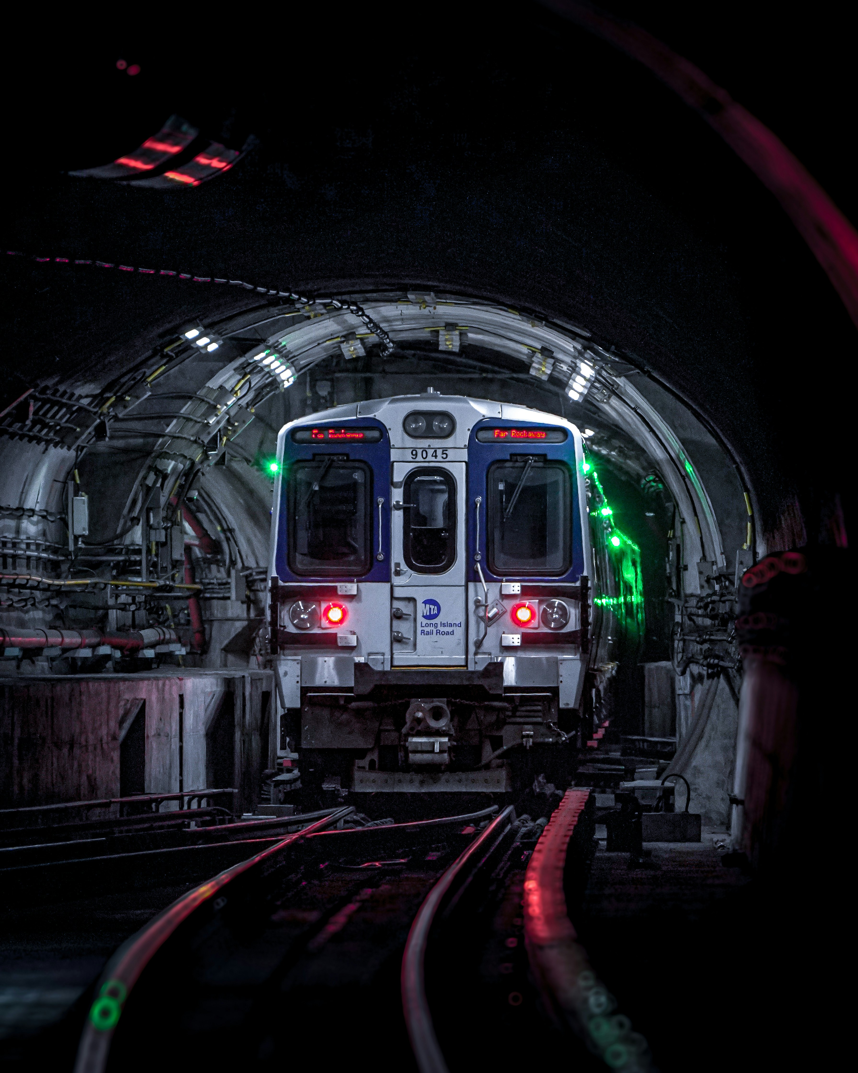 Illuminated Journey Through the Depths
