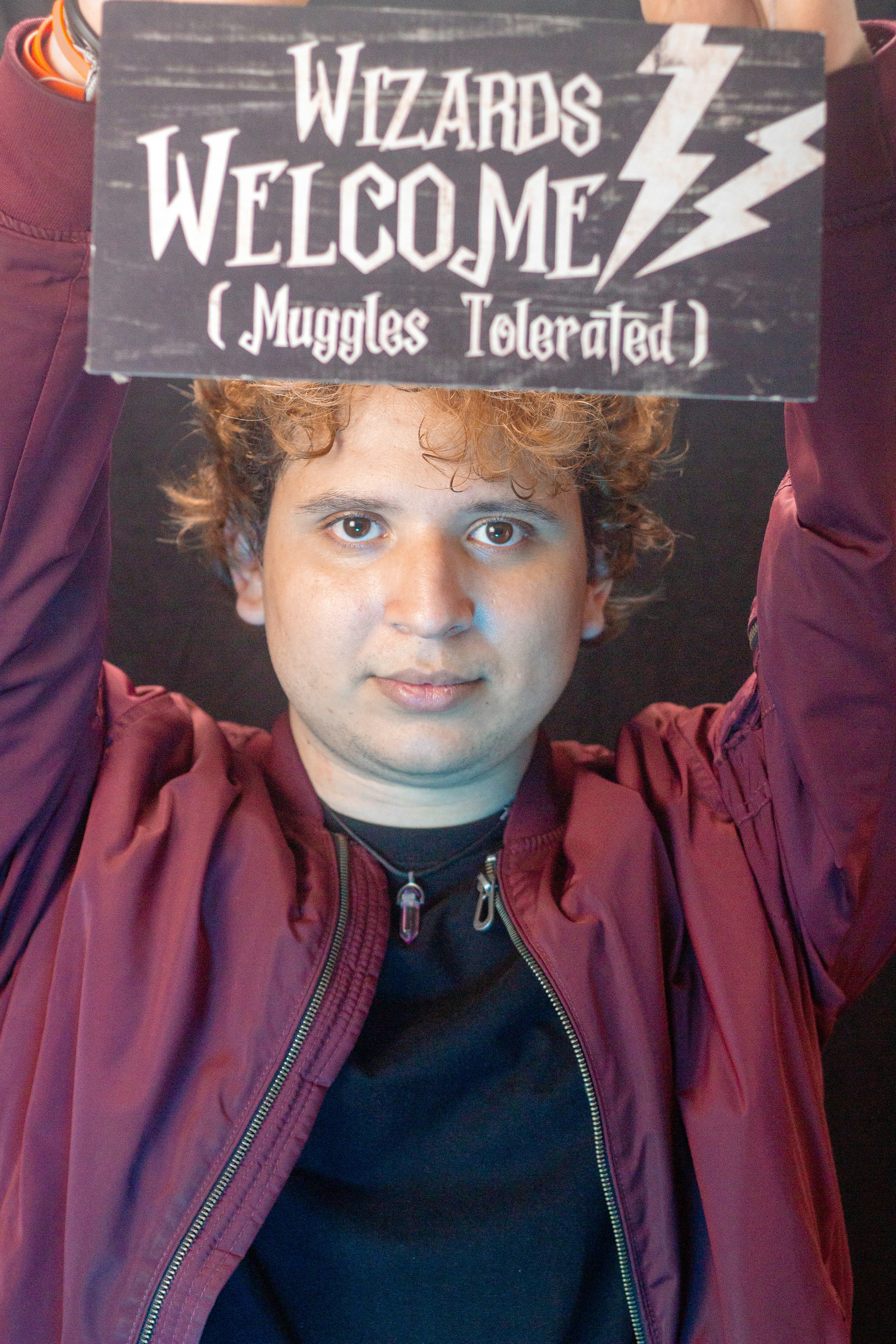 Sign of Welcome Under Wizardry: A Portrait