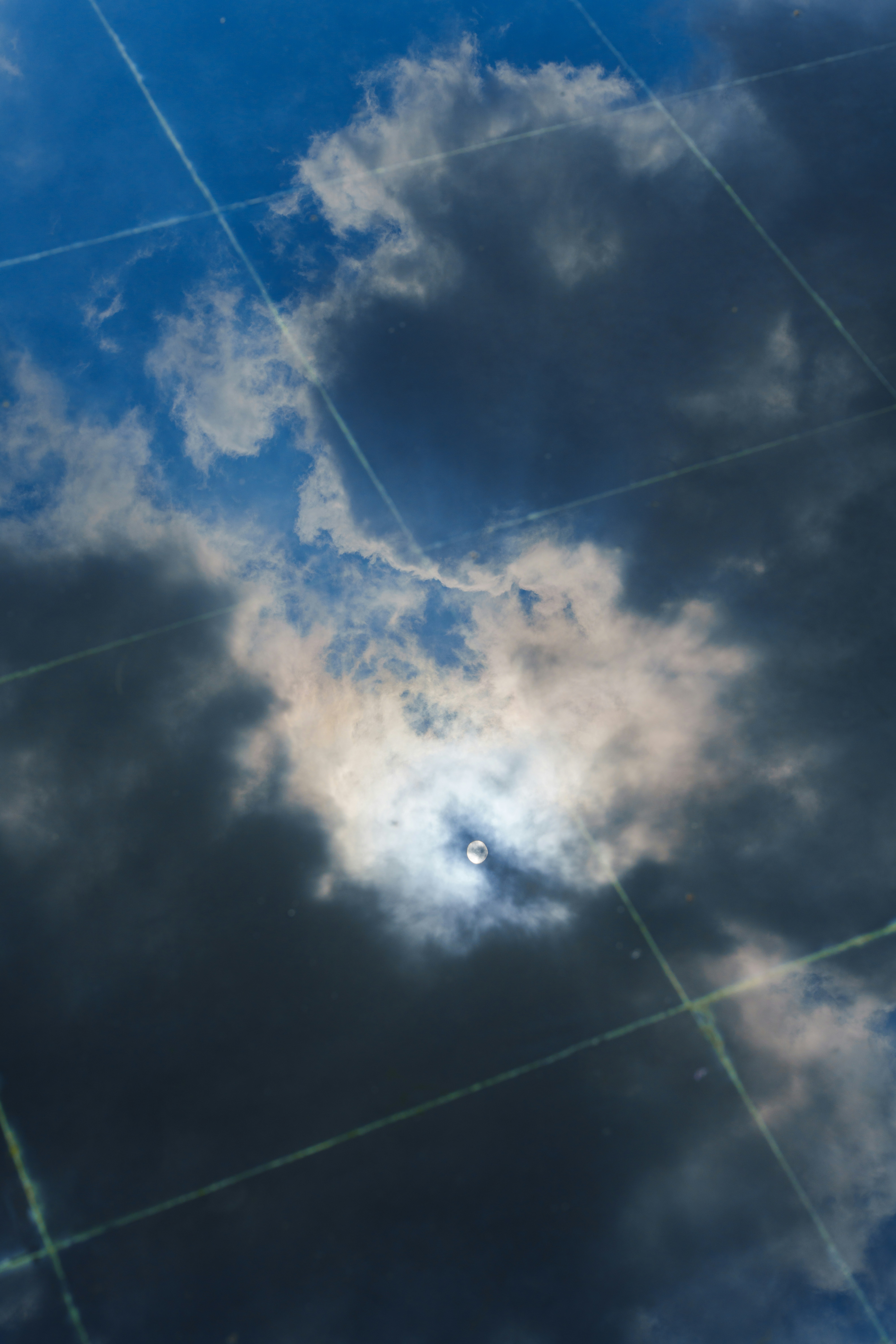 Reflections of Serenity: A Skyward Gaze
