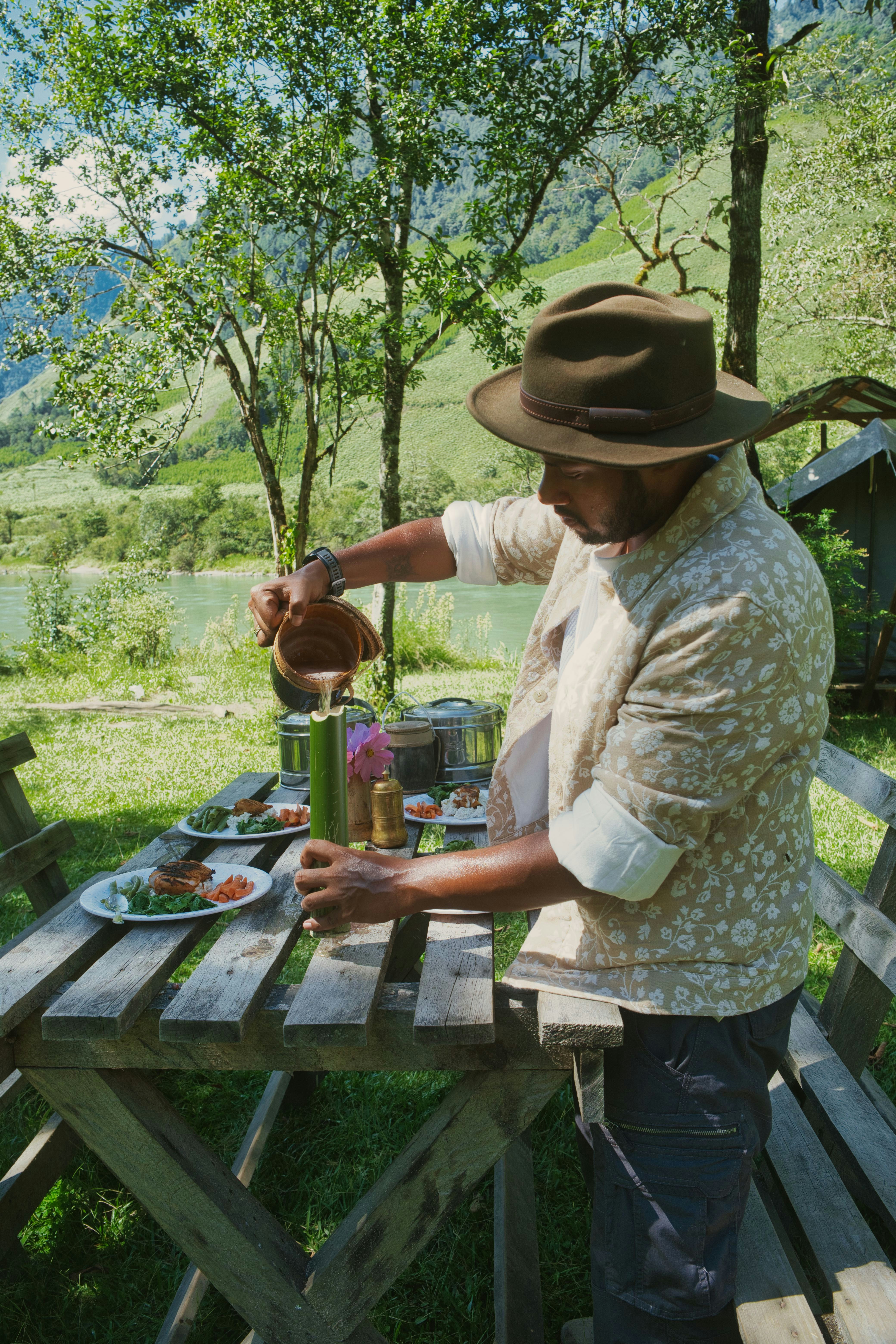 Crafting Culinary Moments in Nature's Embrace