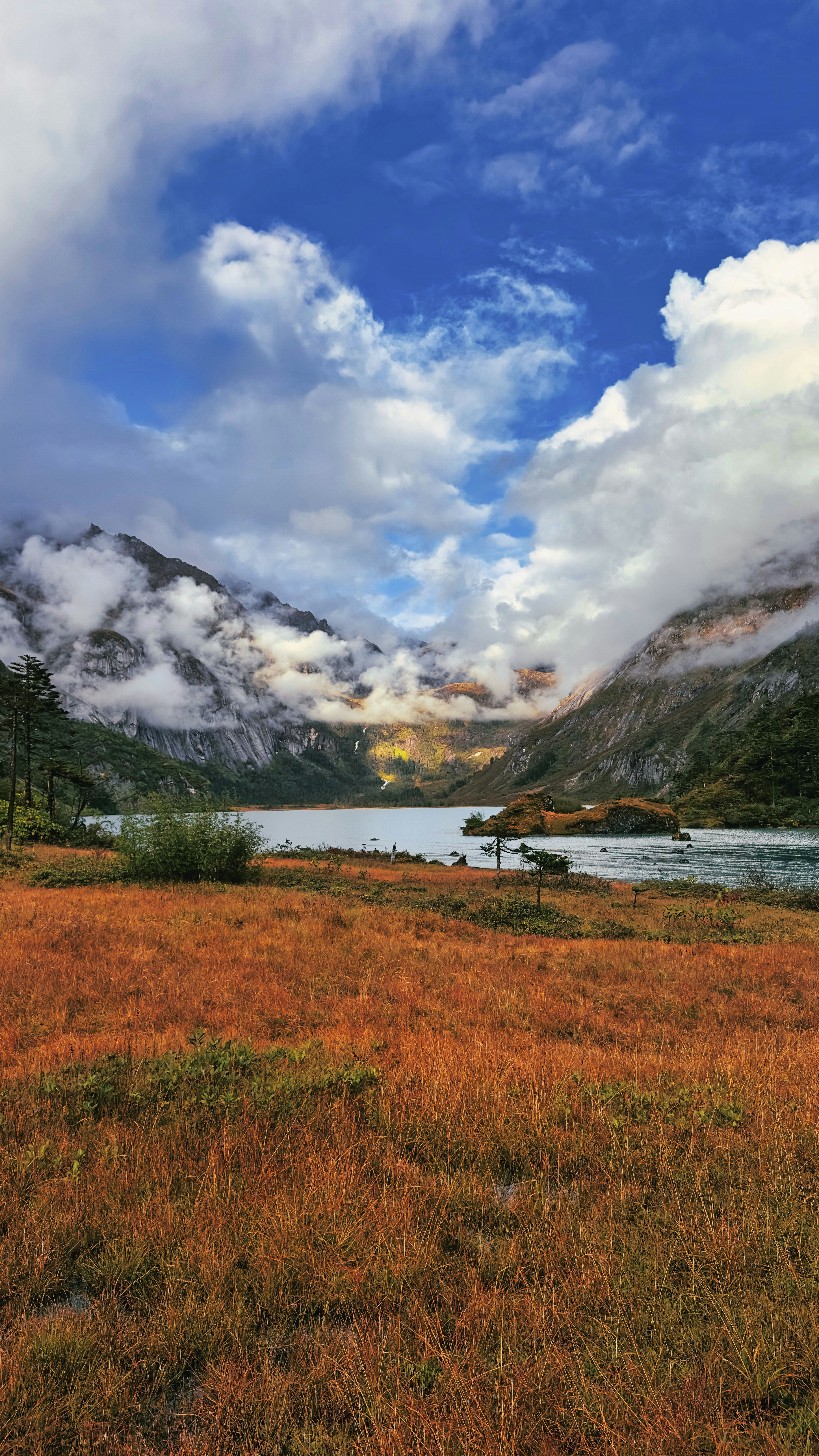 Whispers of Autumn by the Lake