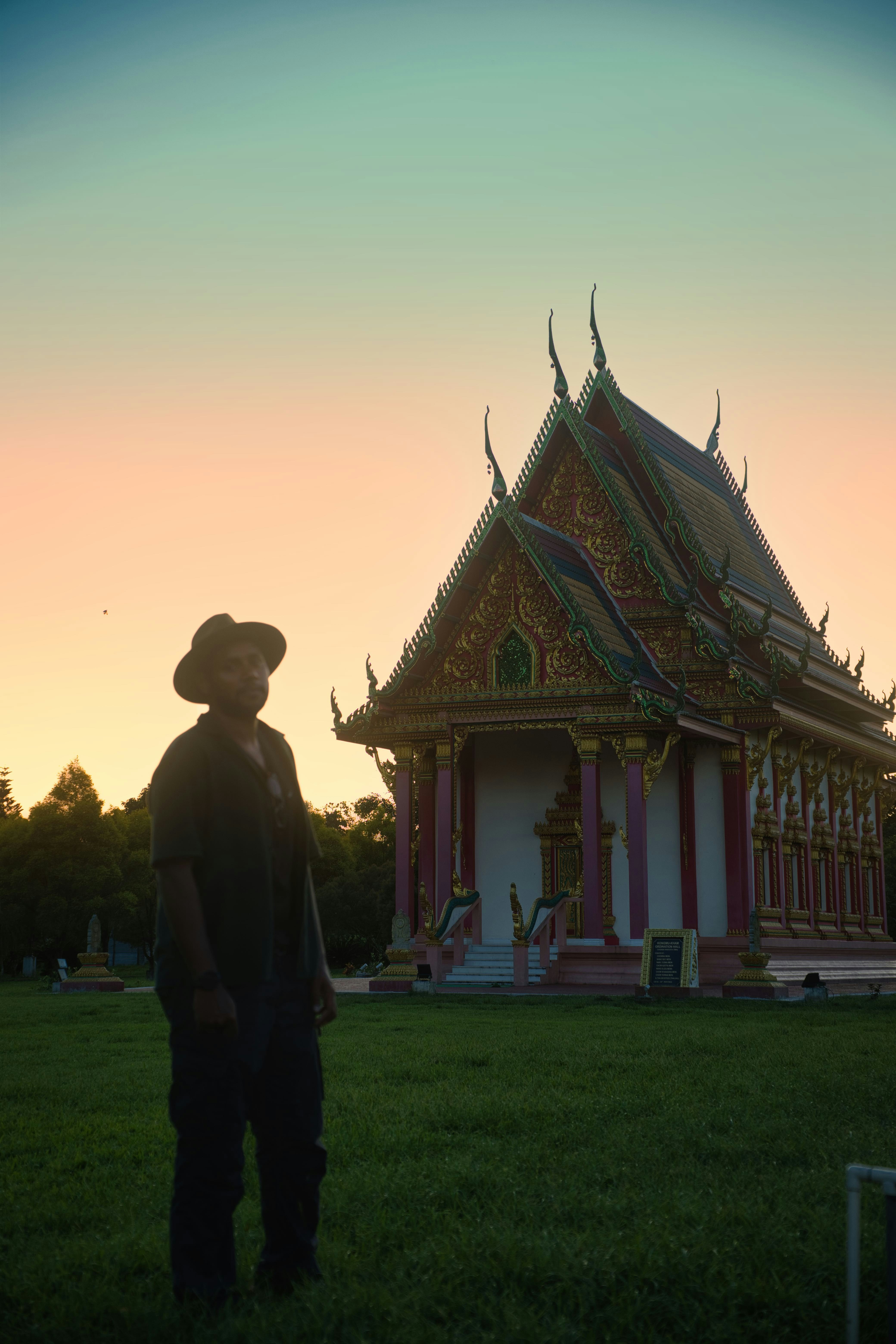 Serenity at Dusk: A Cultural Reflection