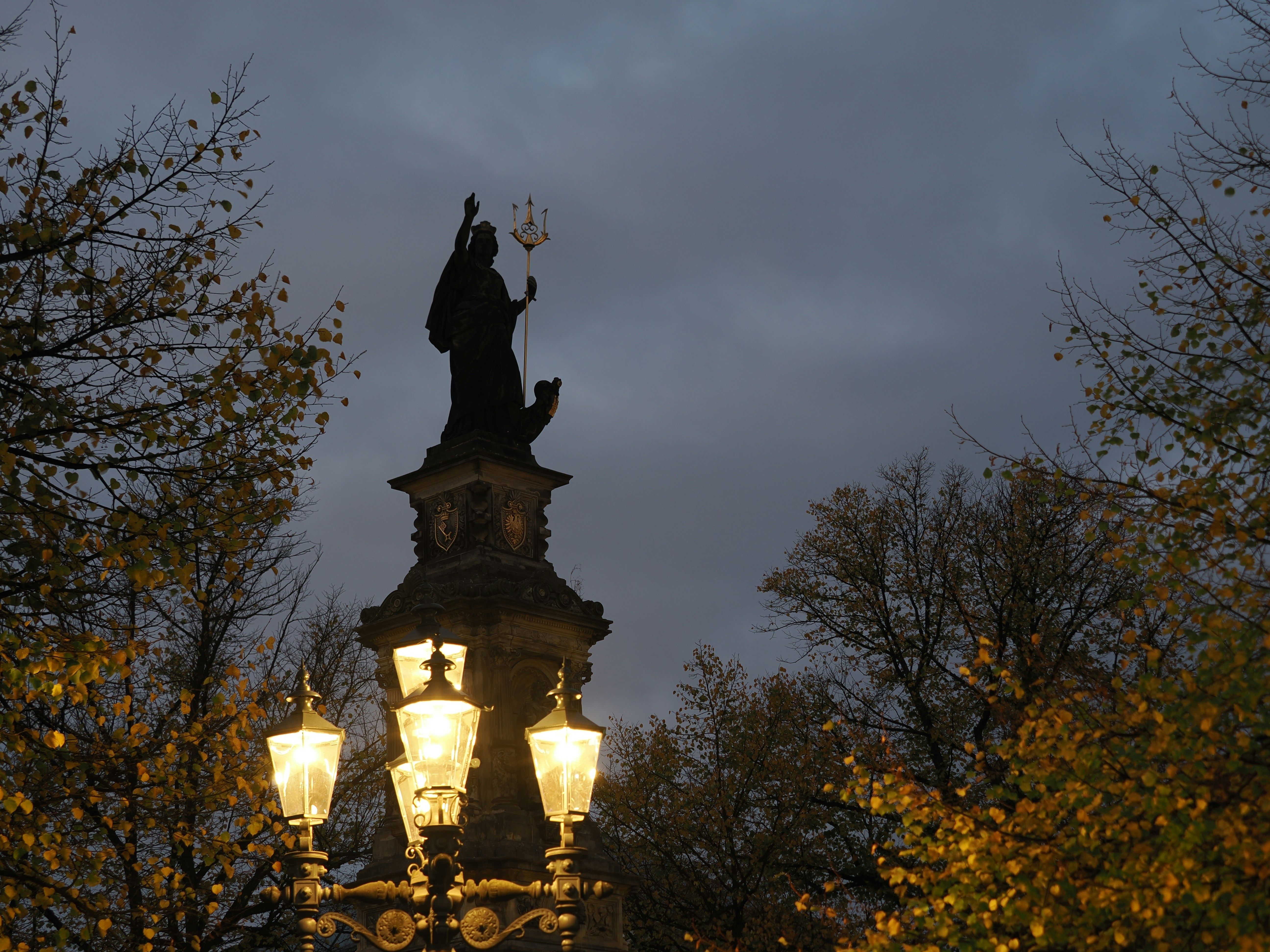 Guardian of the Night: A Monumental Presence