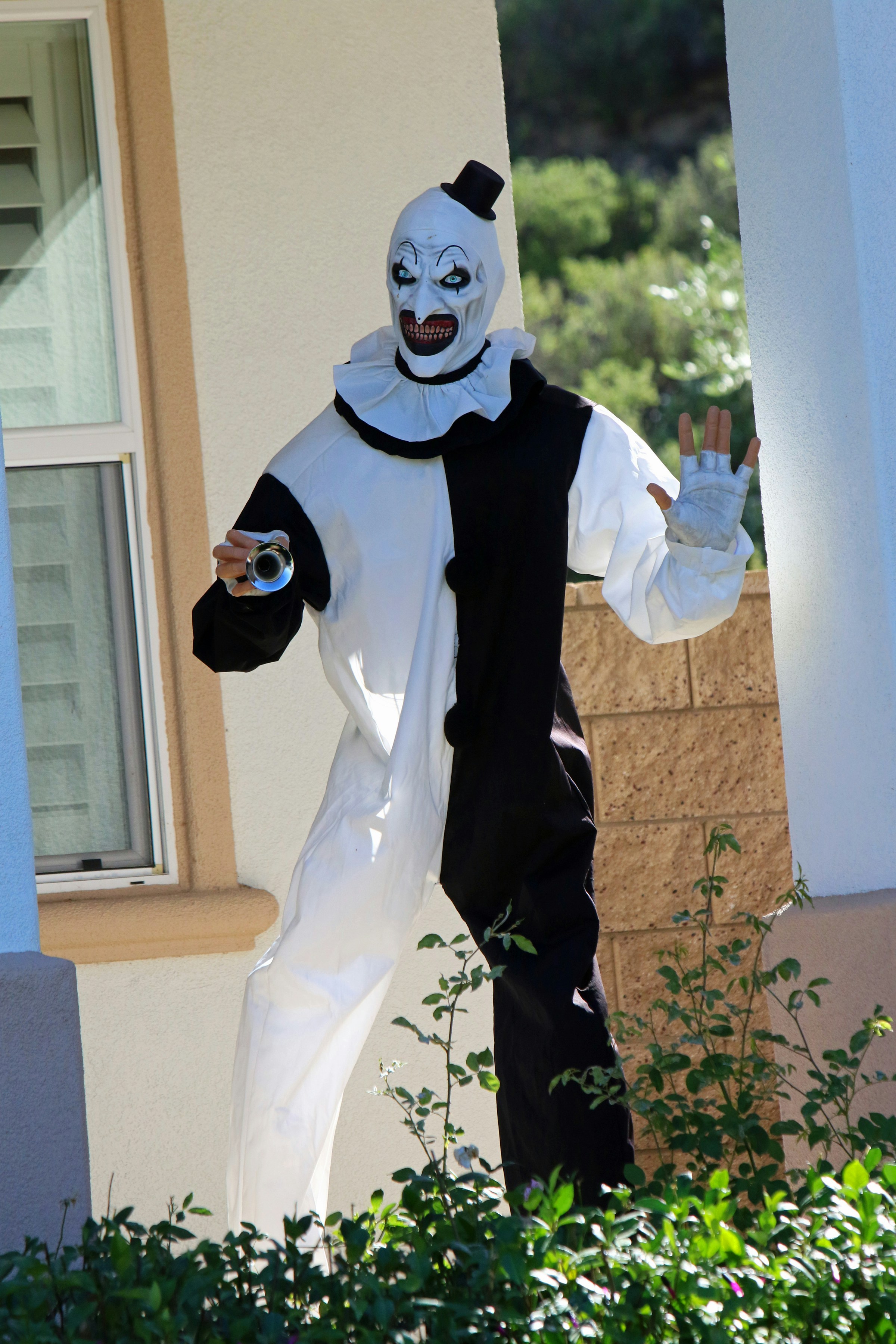 The Eerie Jester in the Shadows
