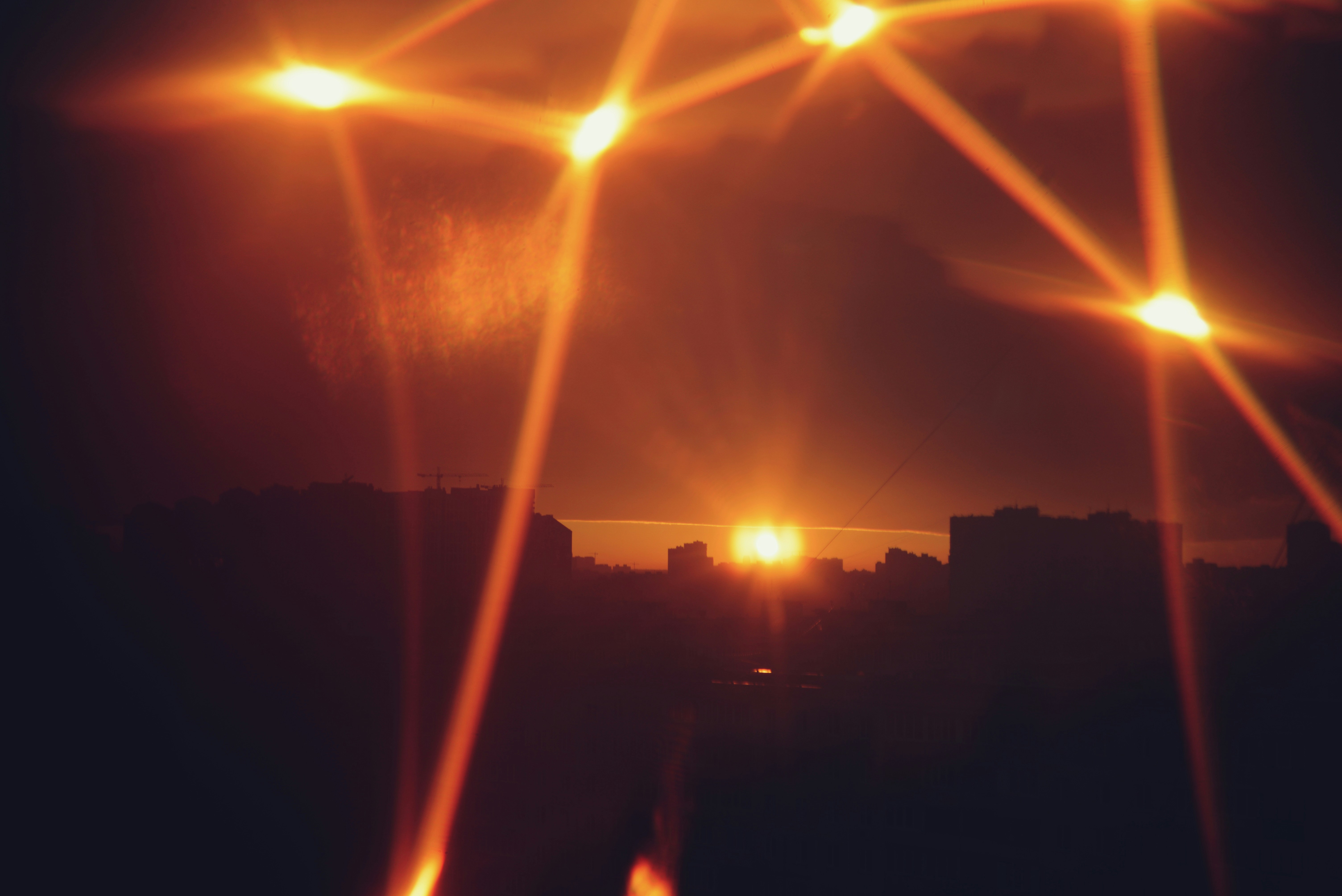Ethereal Horizon: The Dance of Light and Shadow