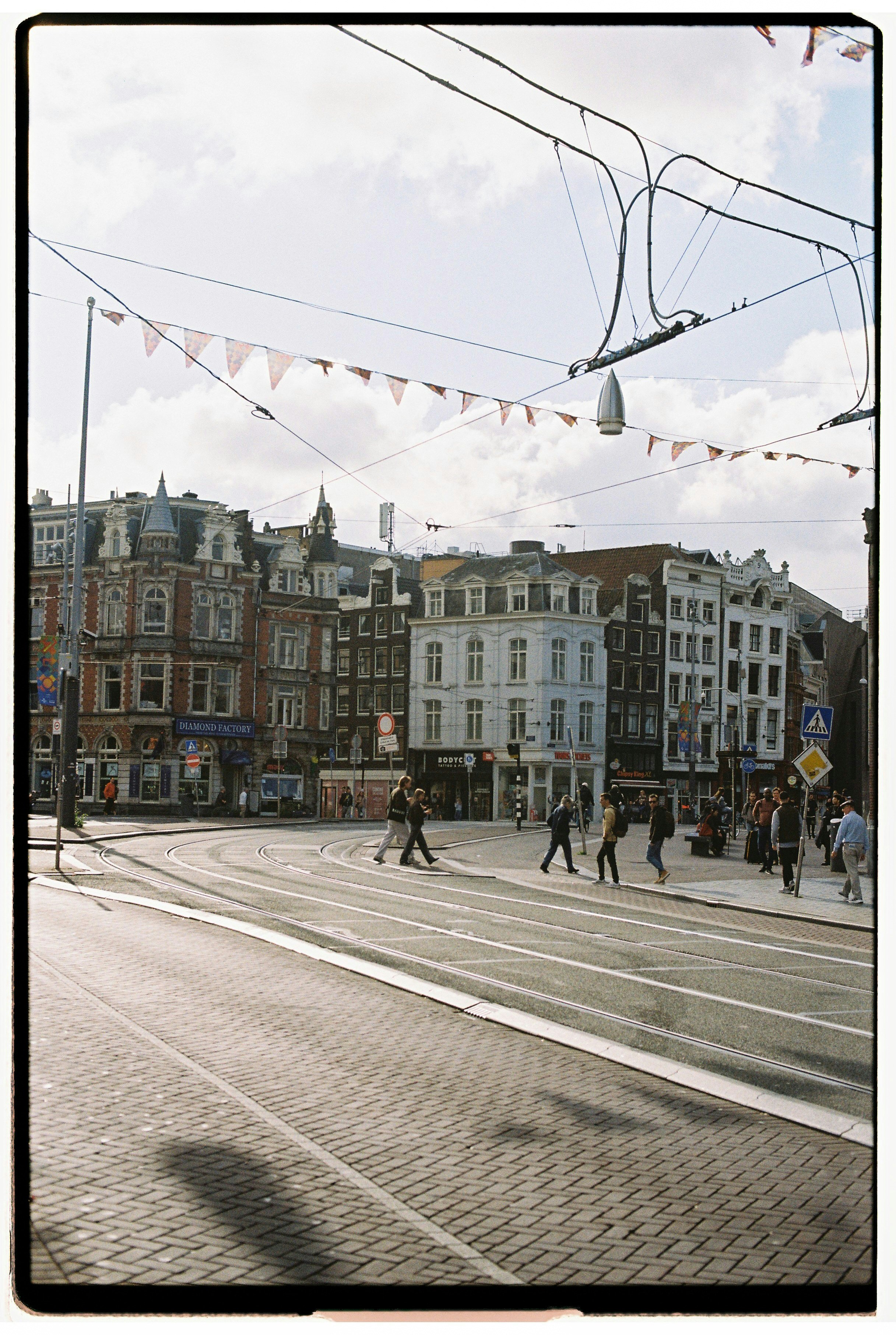 Urban Rhythm: A Dance of Shadows and Light