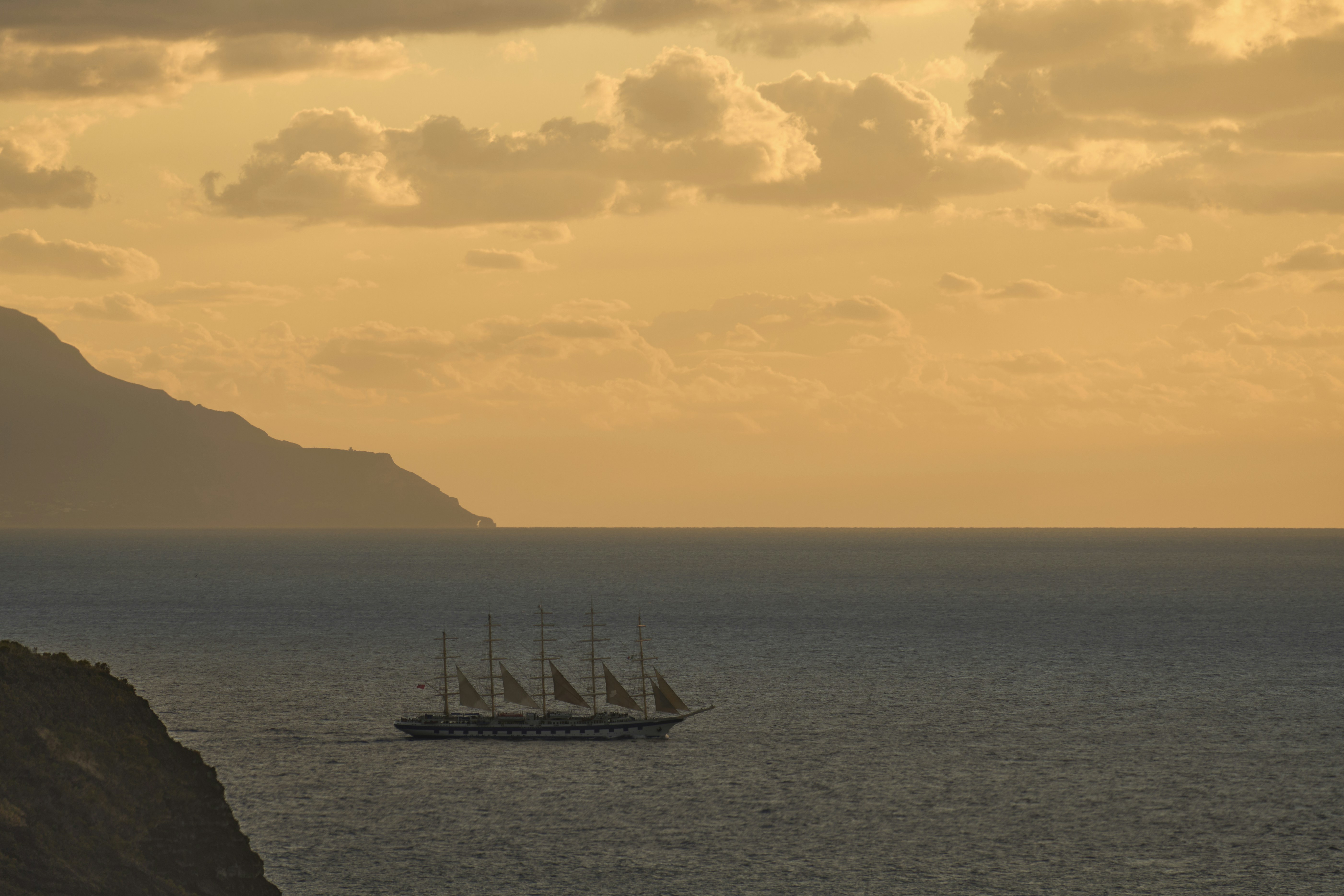 Sailing into the Golden Horizon