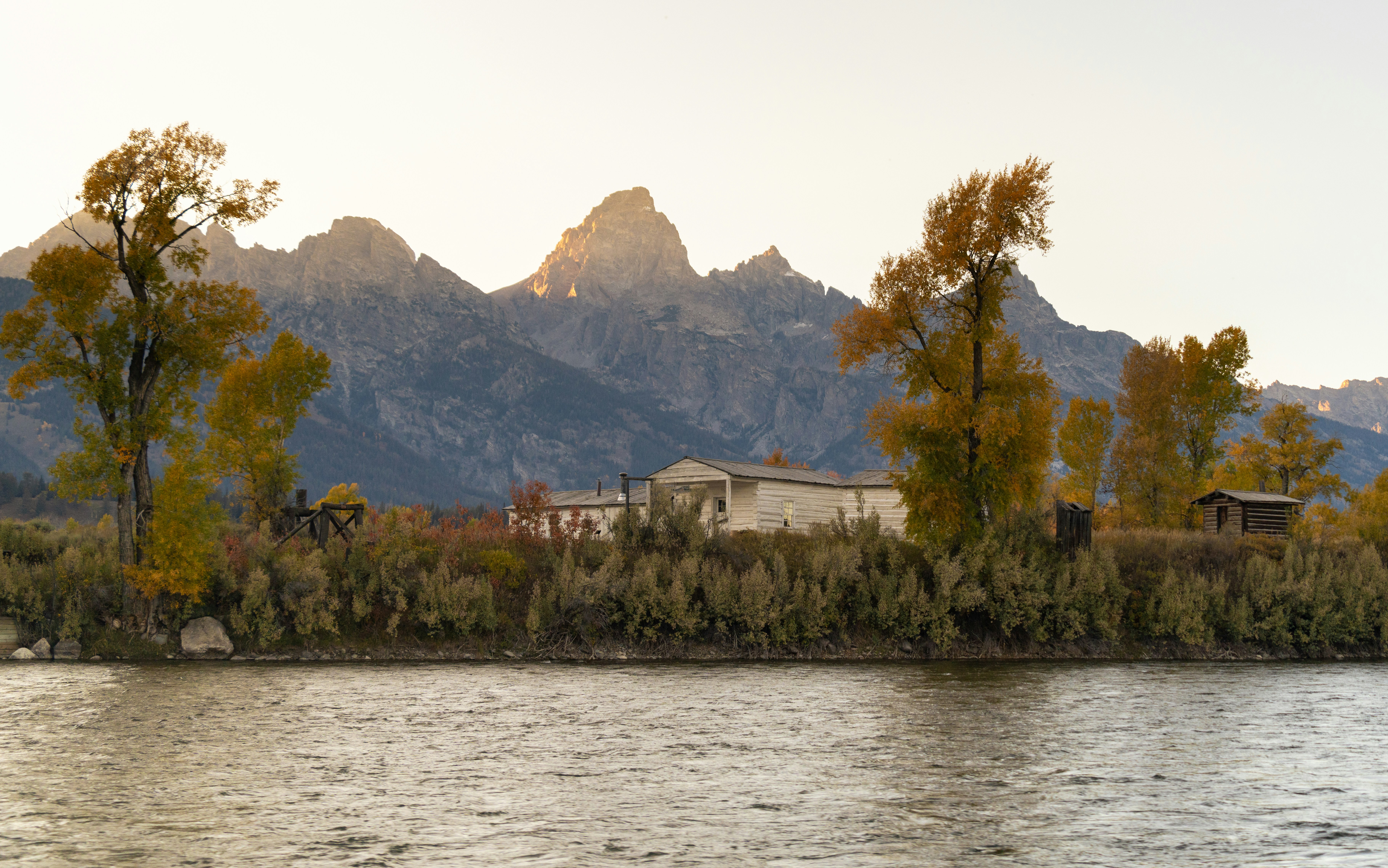 Whispers of Autumn by the Riverbank