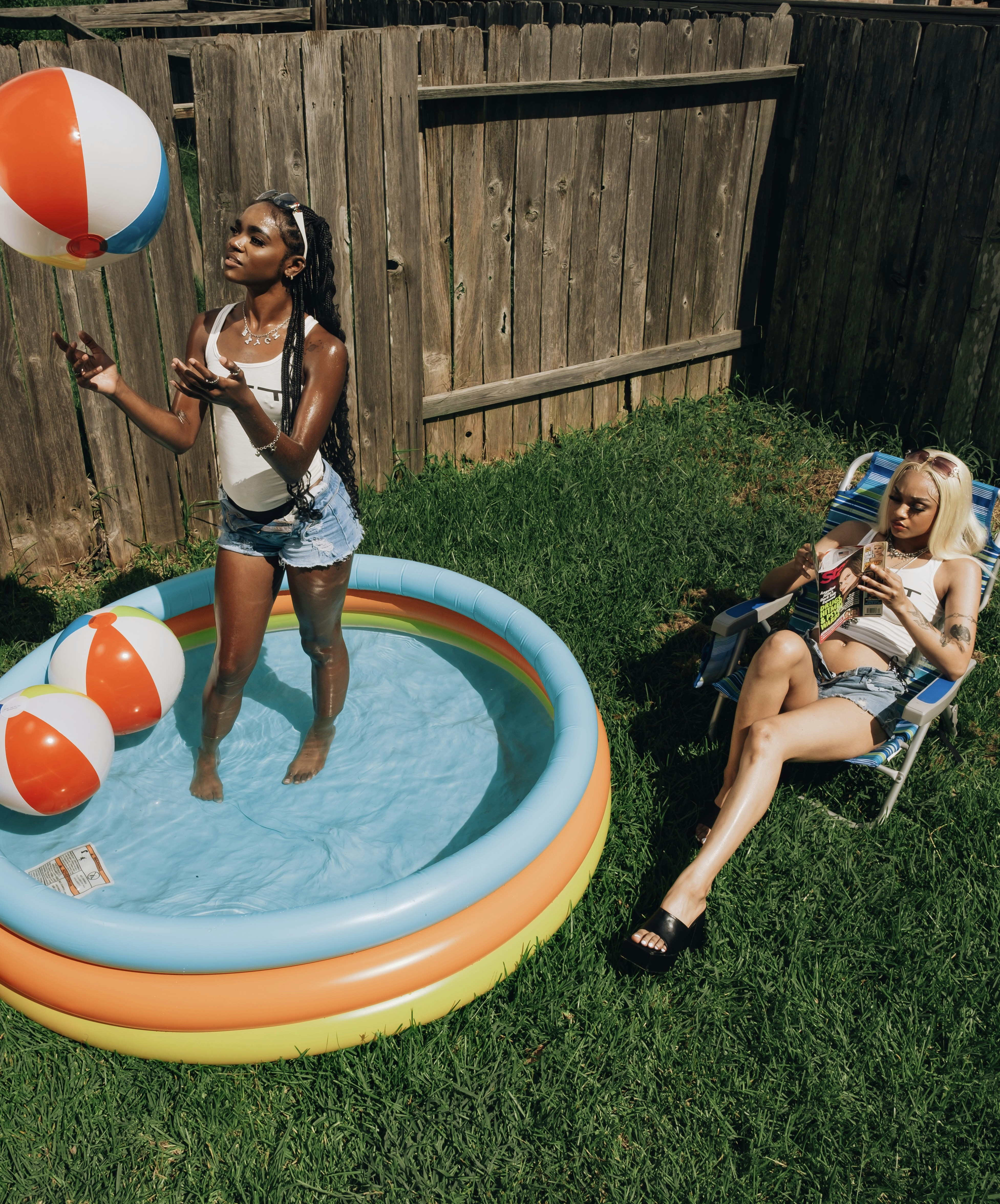 Summer Playtime: A Day of Joy and Leisure