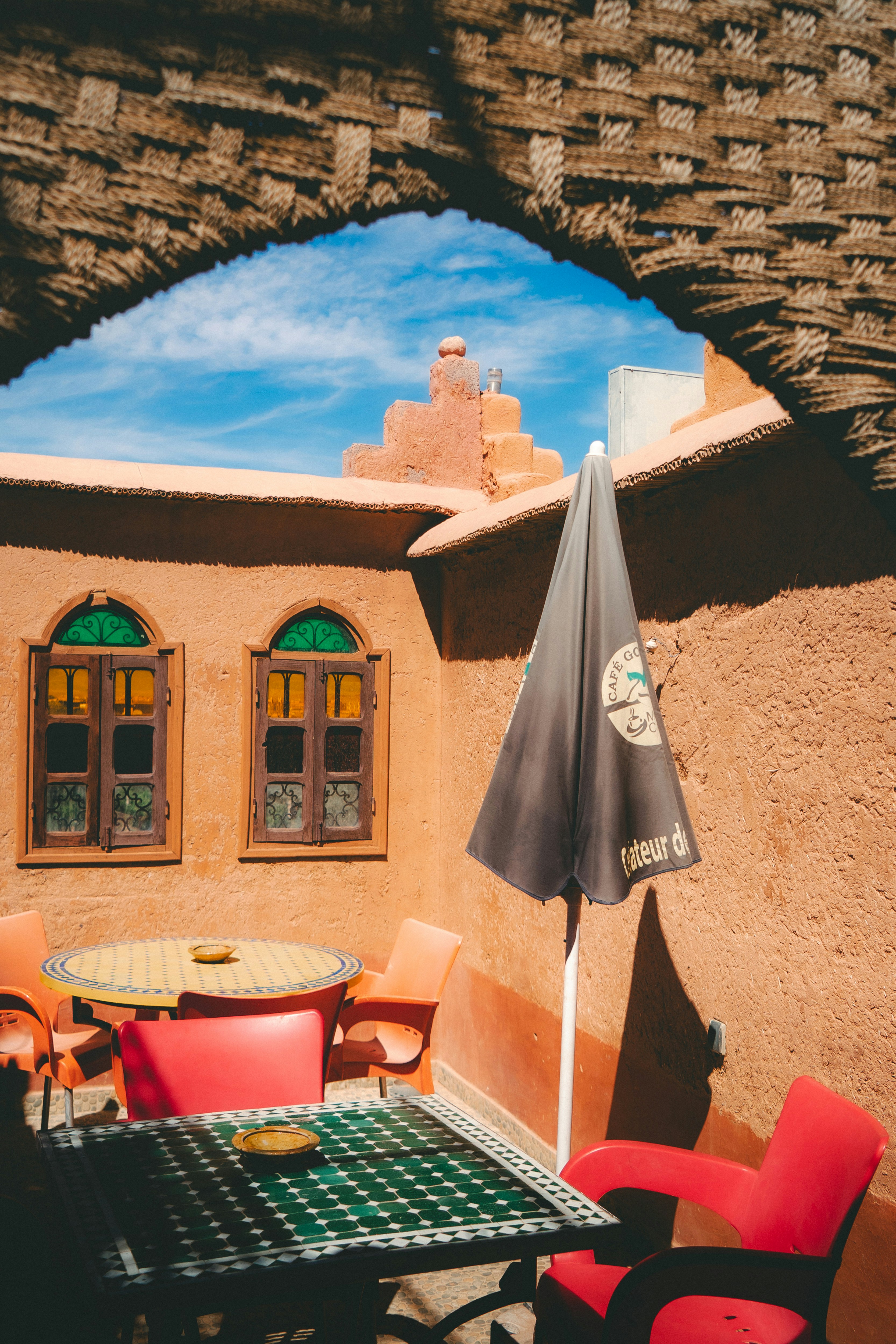 A Tranquil Oasis: The Charm of Moroccan Courtyards