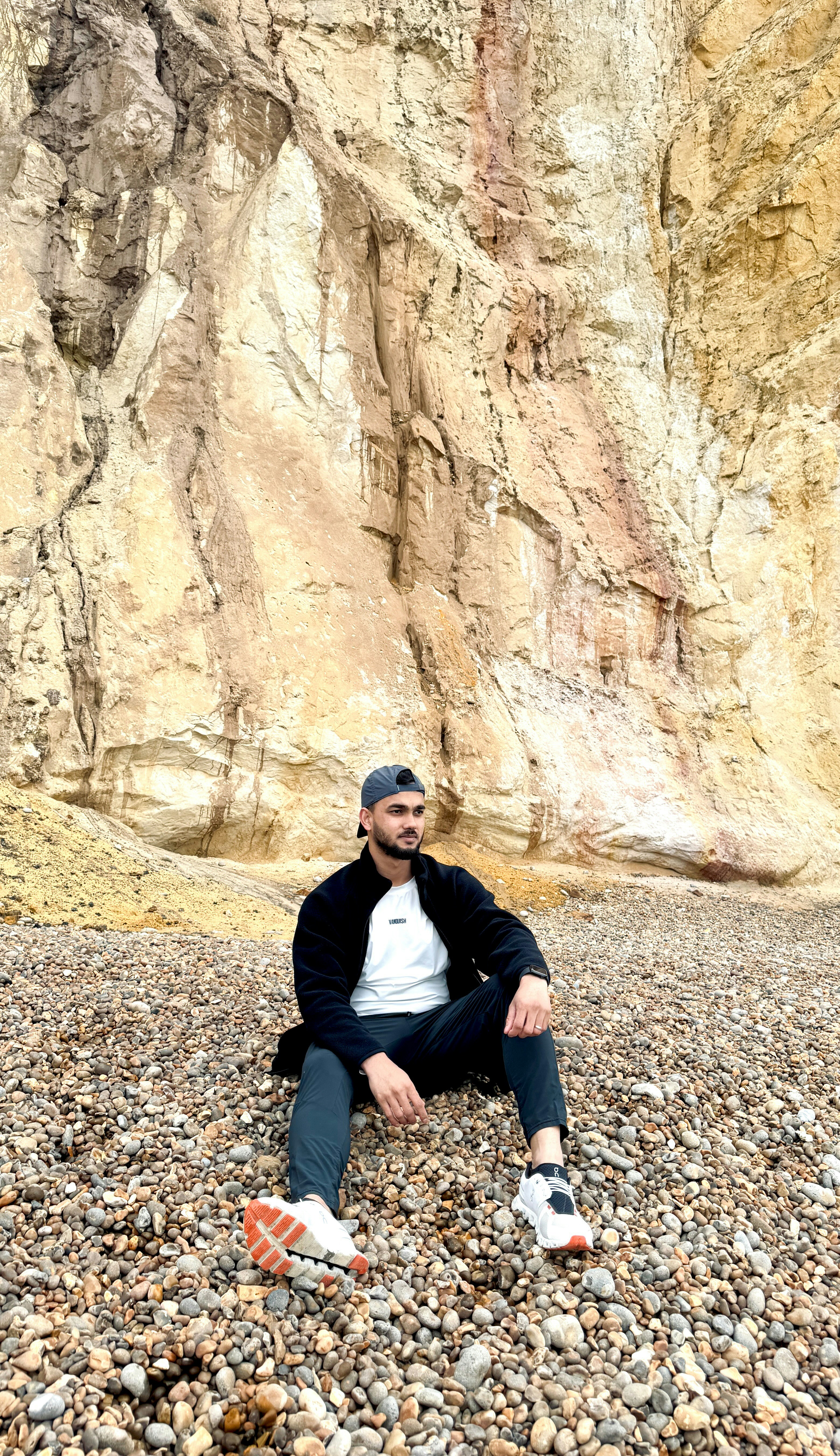 Serenity Amidst Stony Shores