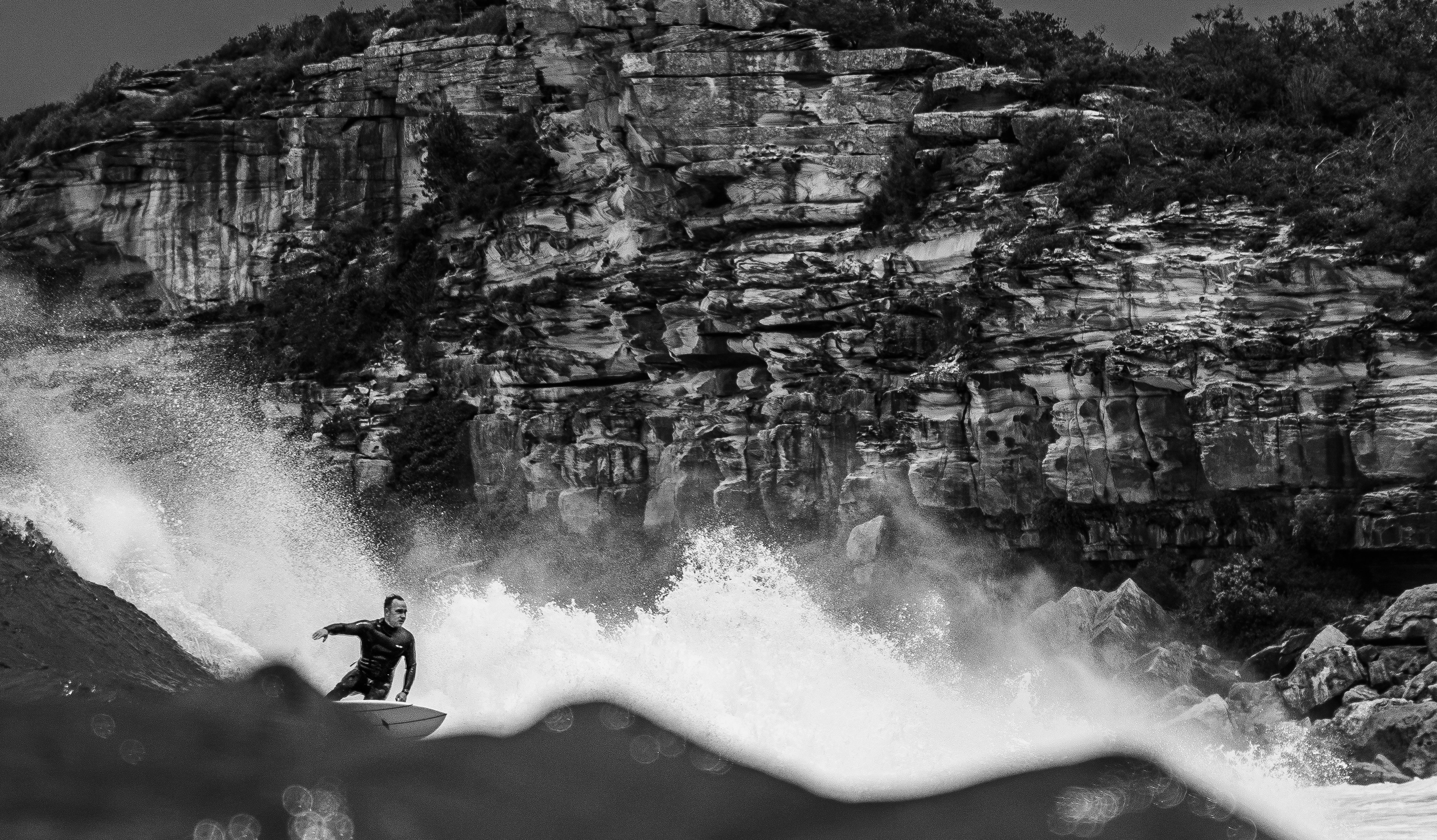 Rider's Dance with the Waves