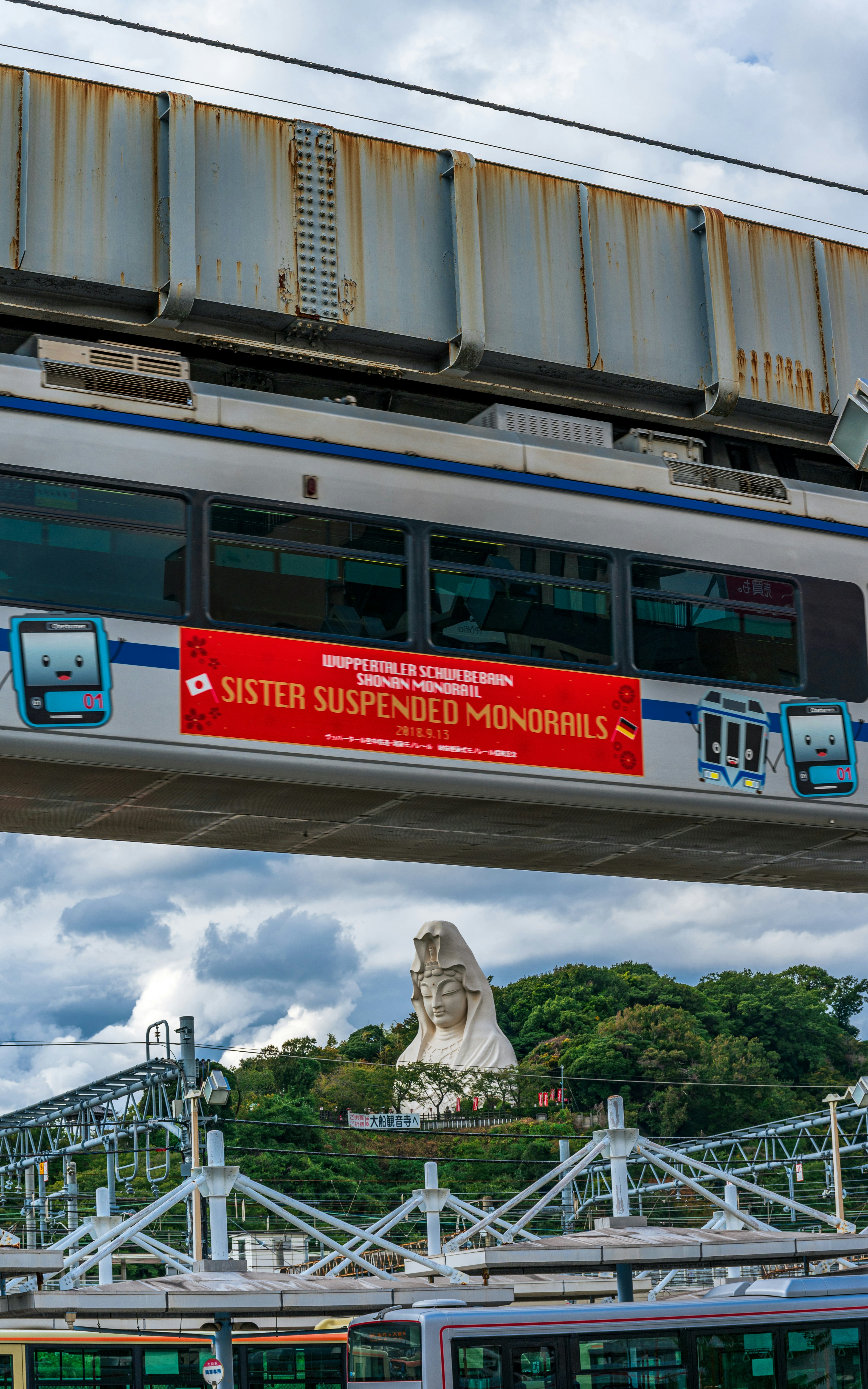 Monorail Meets Monument: A Journey Through Time