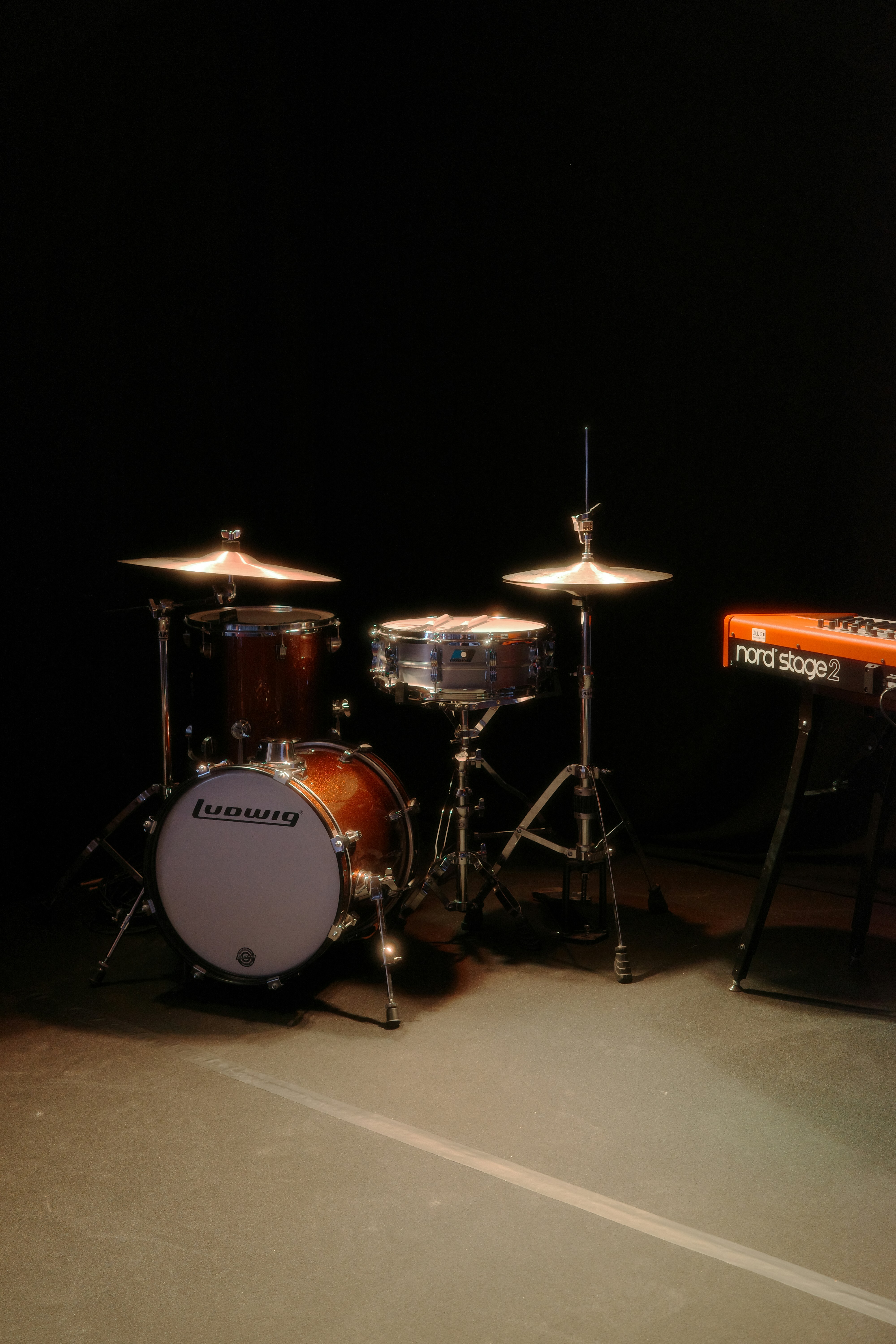 Rhythm in Shadows: The Heart of a Musician's Setup