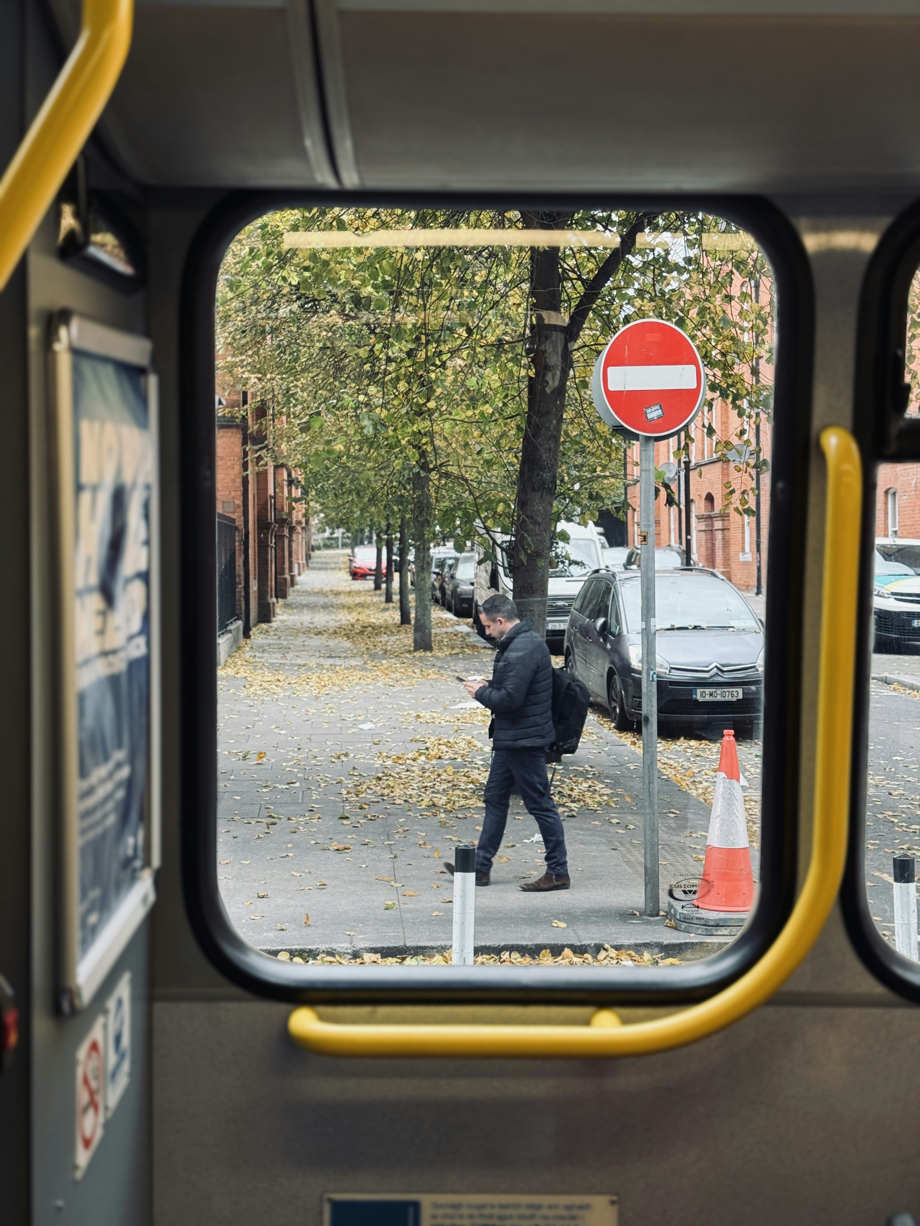 Urban Solitude: A Moment in Transit