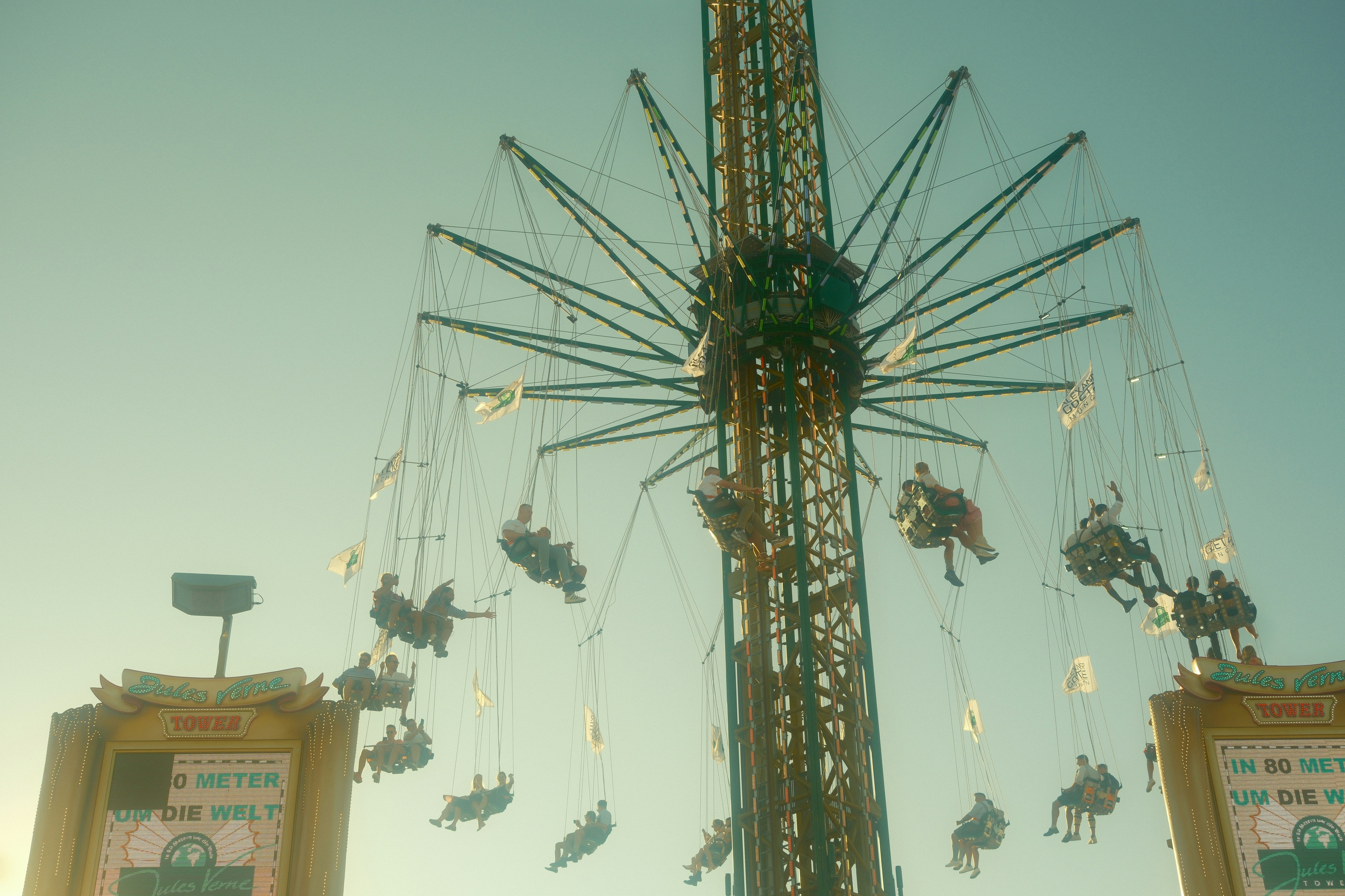 Aerial Whirl: The Thrill of the Swing Ride