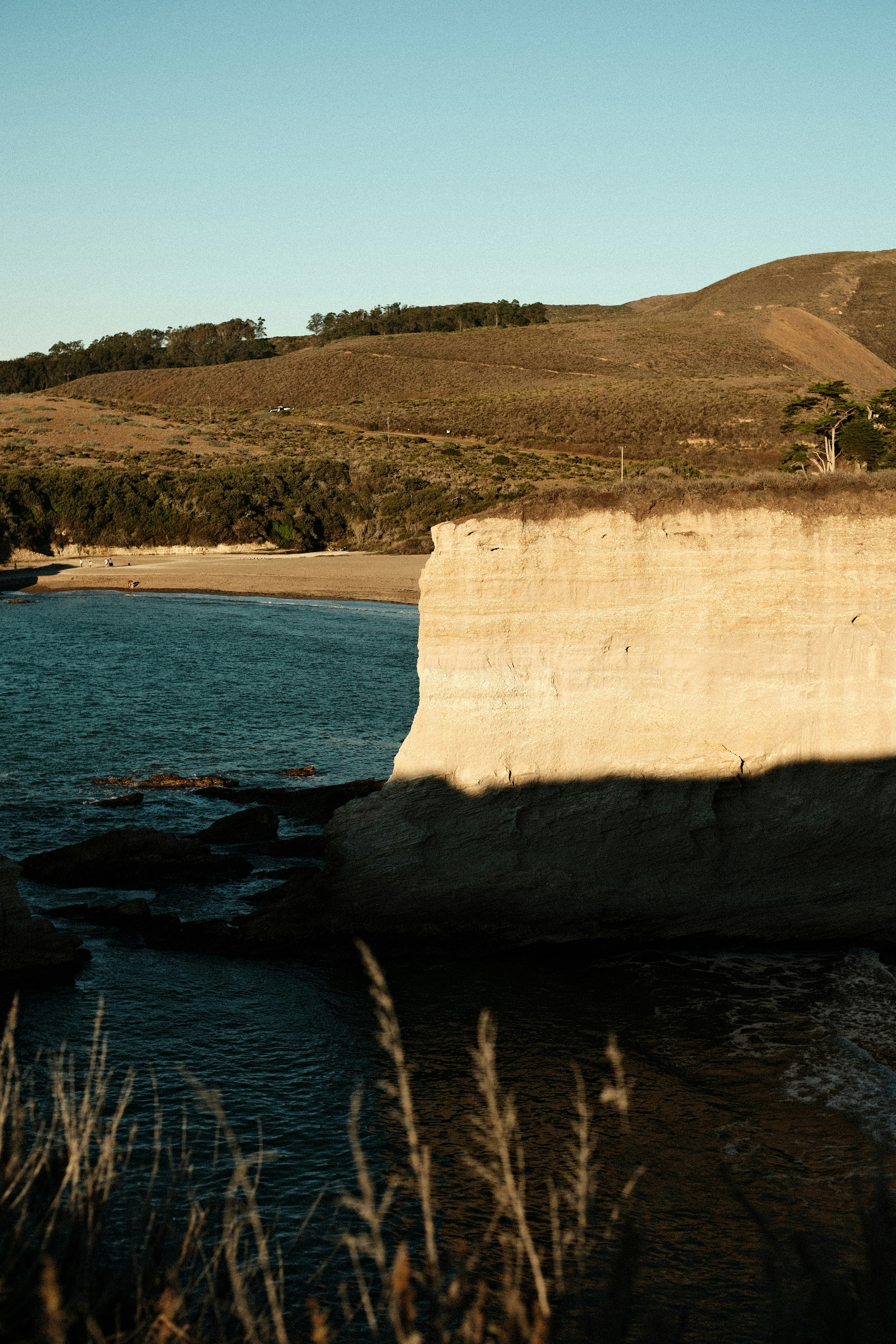 Echoes of Time: The Silent Cliffs by the Water