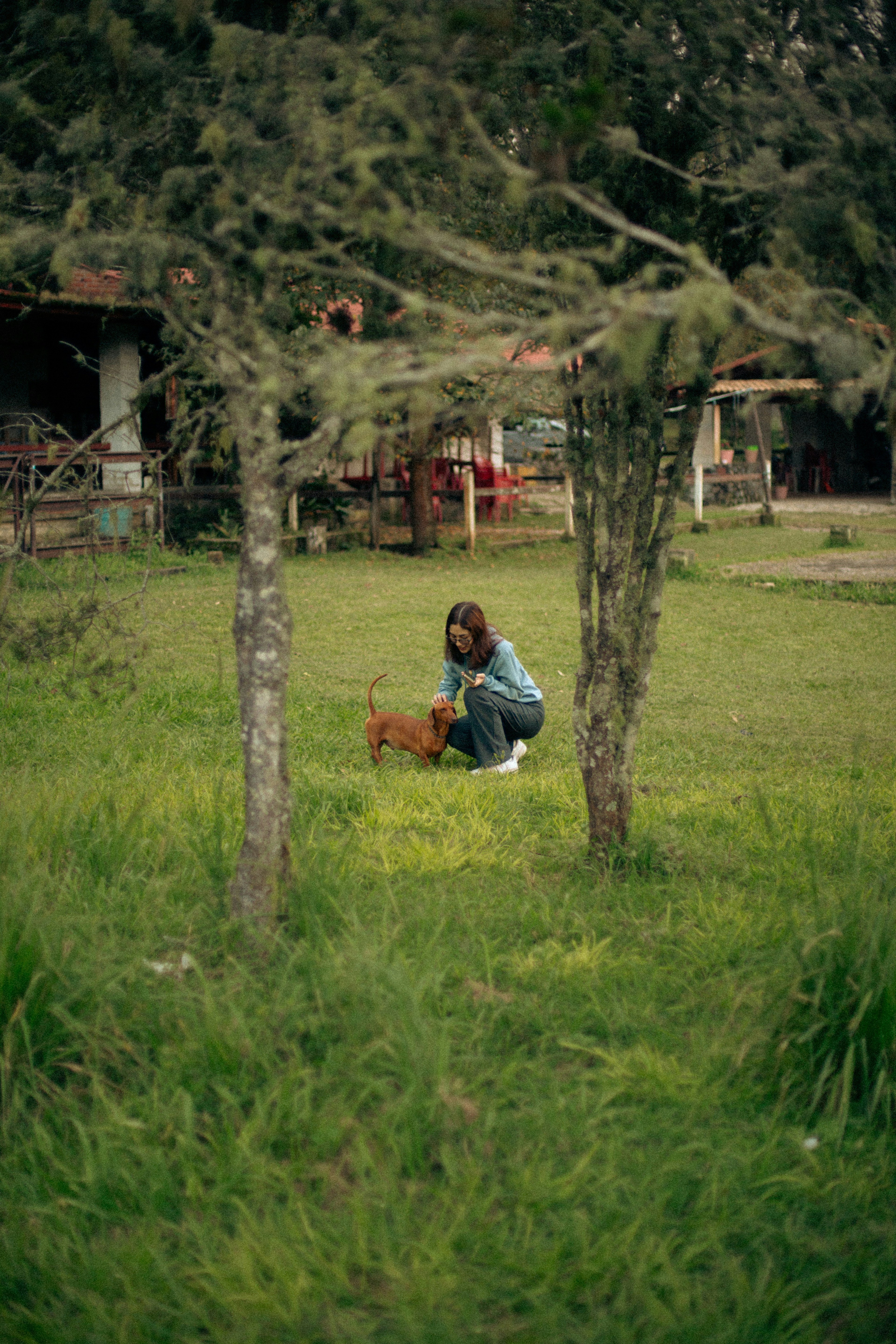 A Serene Moment of Connection