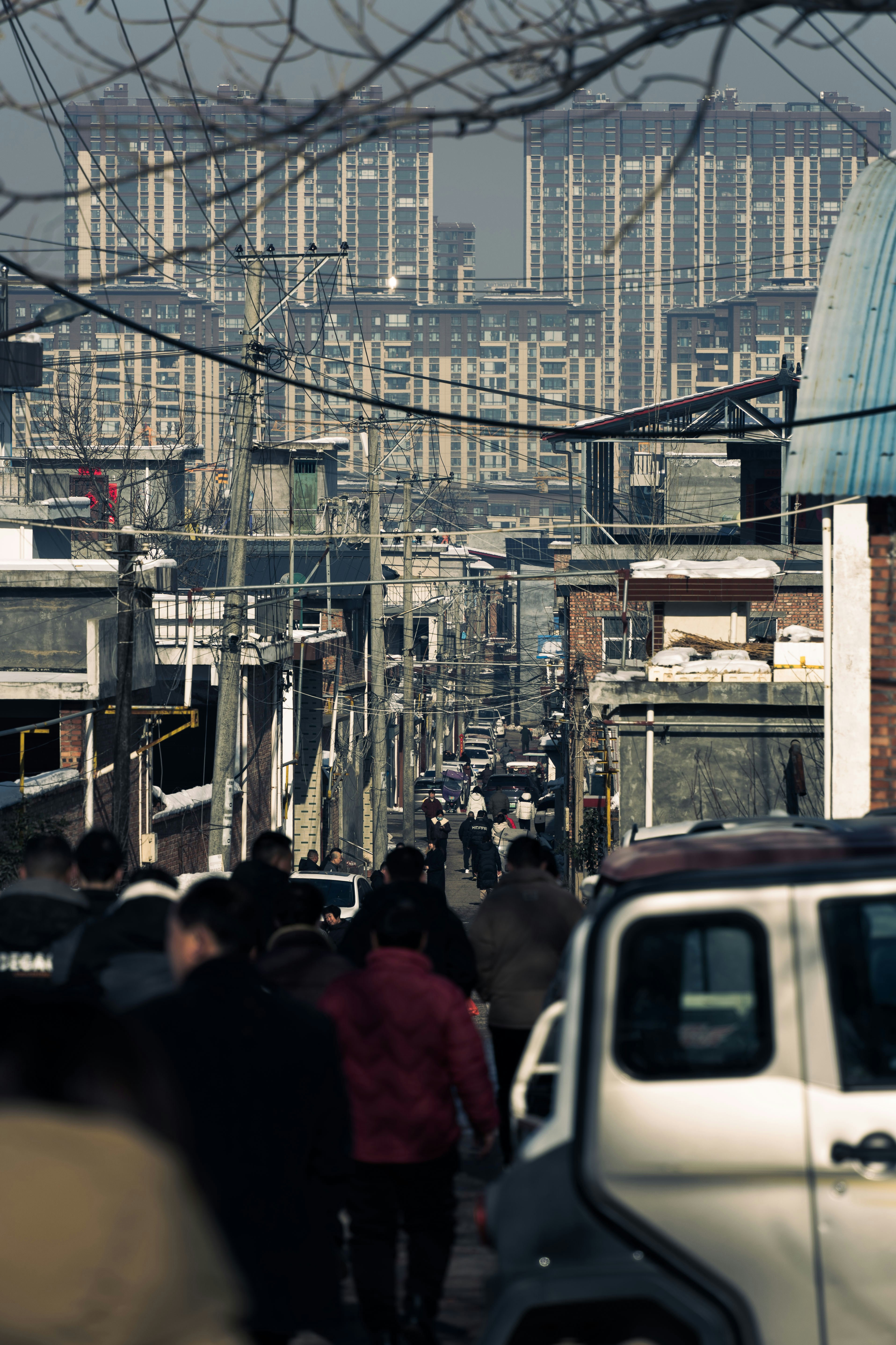 Urban Echoes: A Tale of Two Worlds