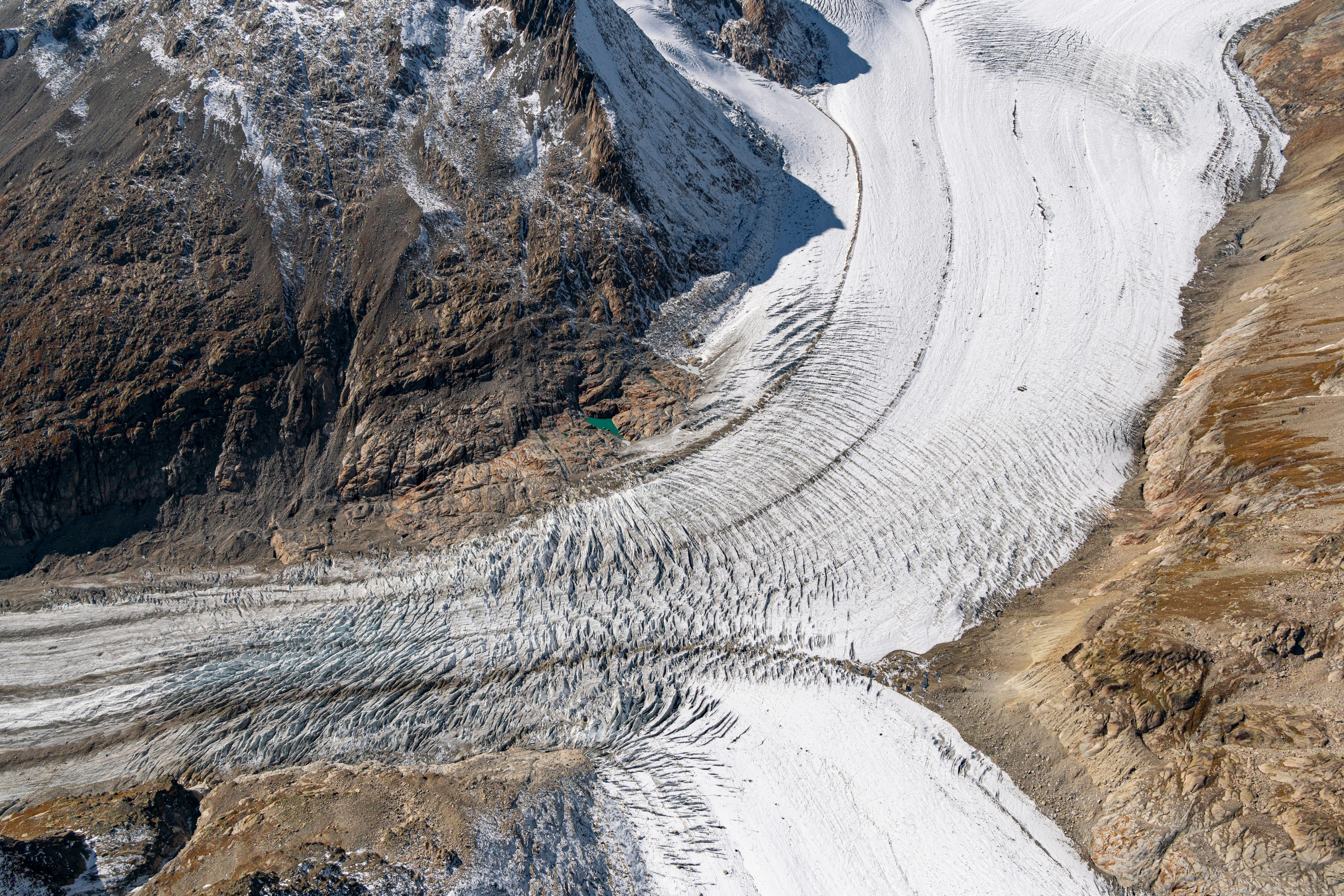 Whispers of Ice: The Glacier's Flow