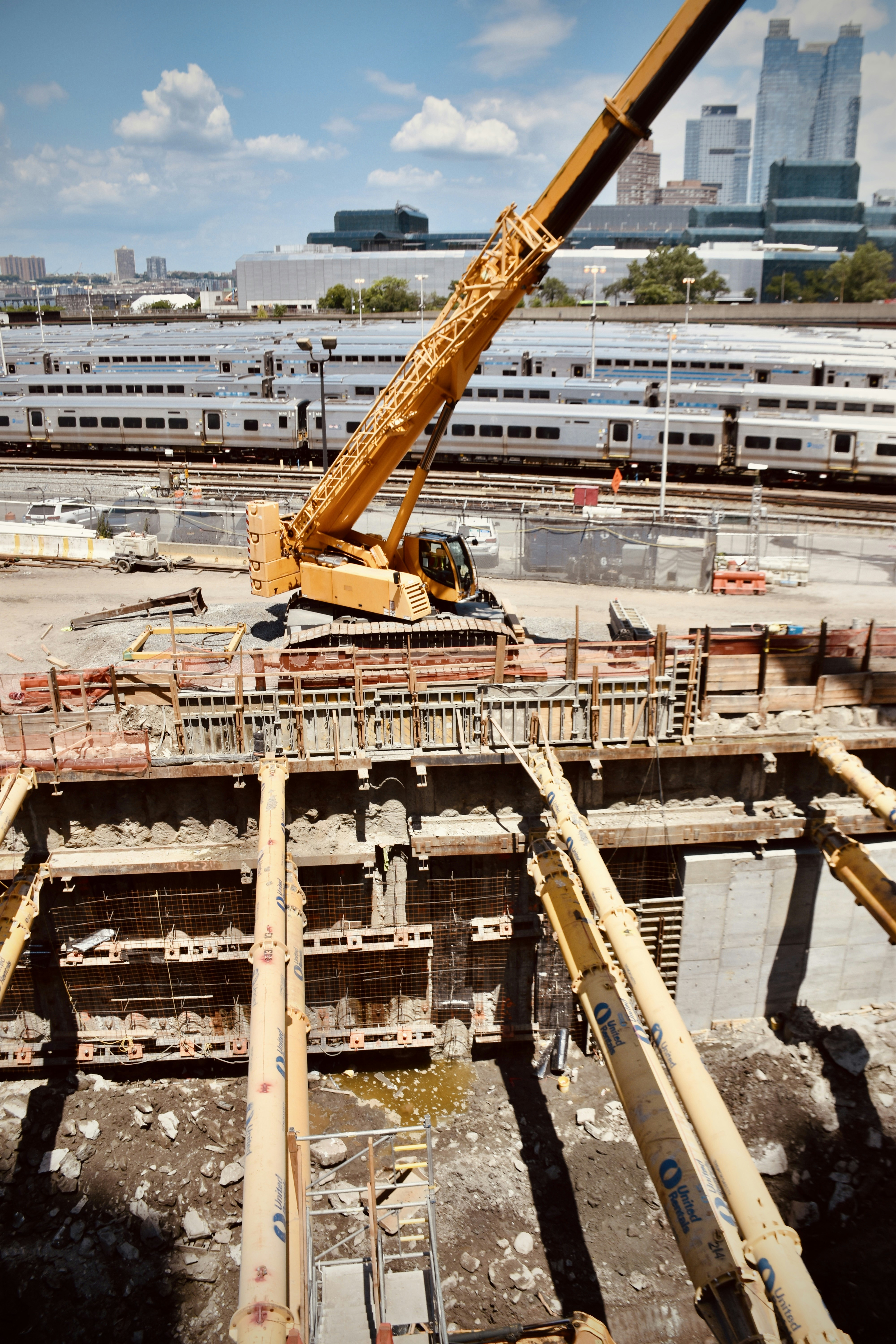Urban Construction Symphony: The Dance of Machinery